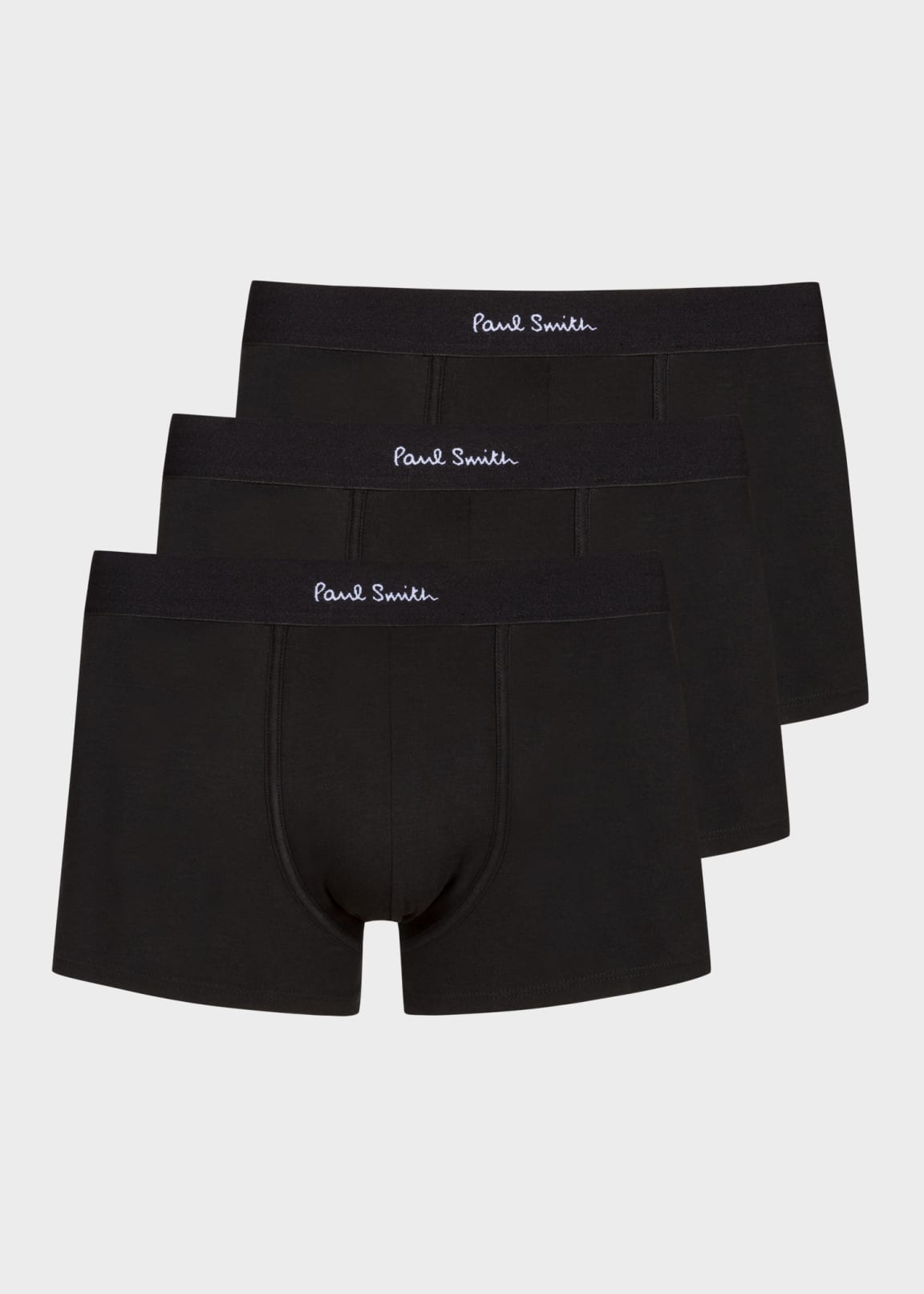 Men's Black Boxer Briefs & 'Signature Stripe' Socks Three Pack Gift Set