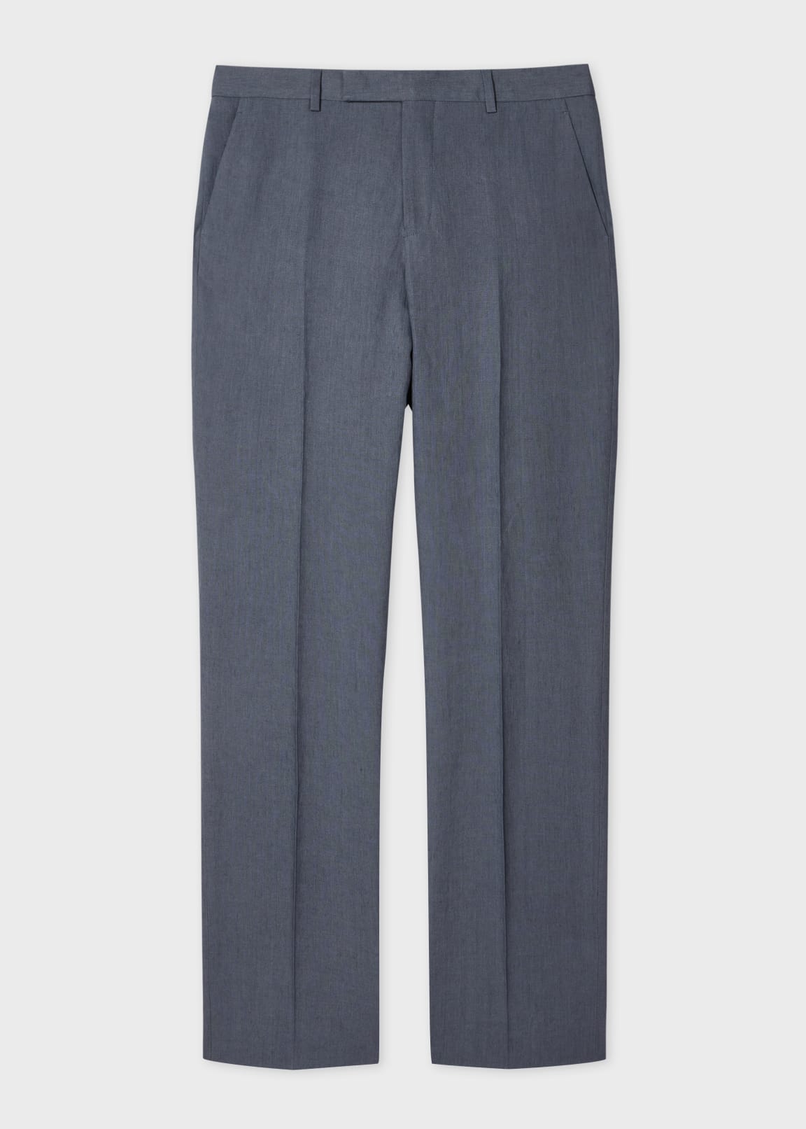 Men's Stone Blue Linen Suit