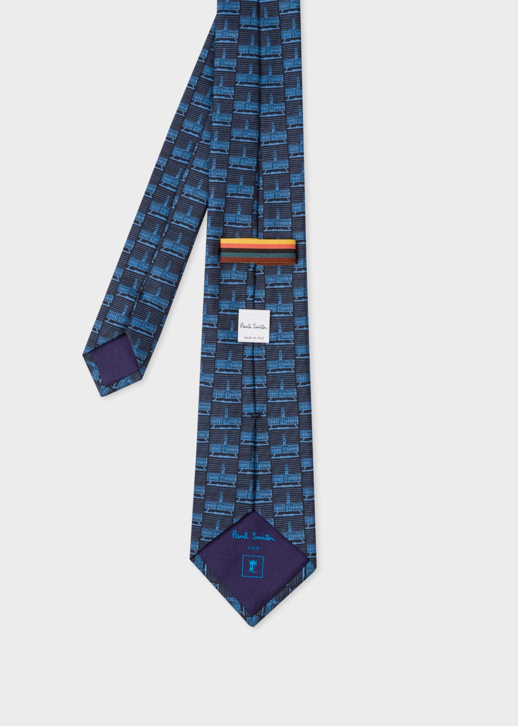 University Of Nottingham - Men's 'Trent Building' Silk Tie