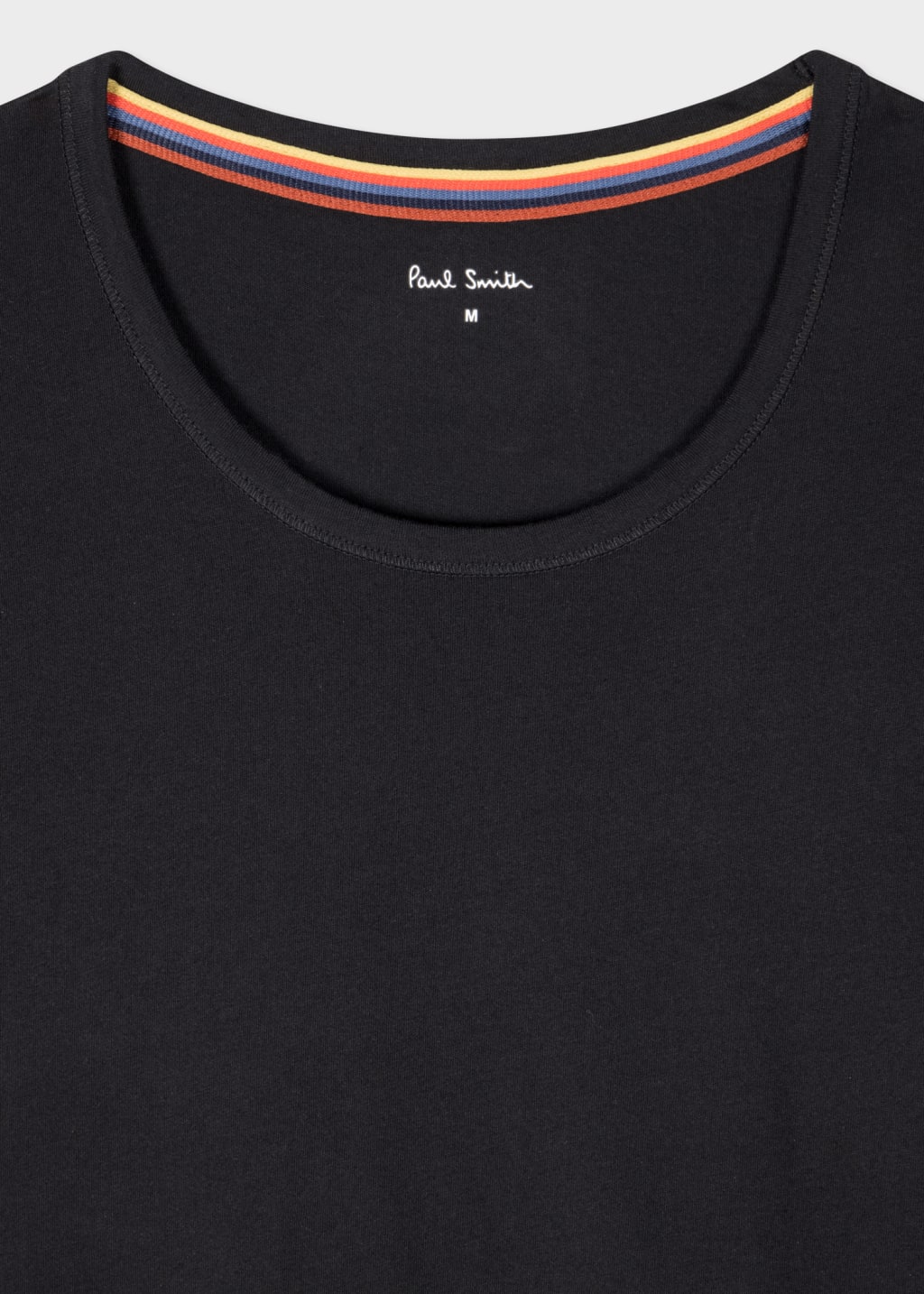 Men's Black Cotton T-Shirt