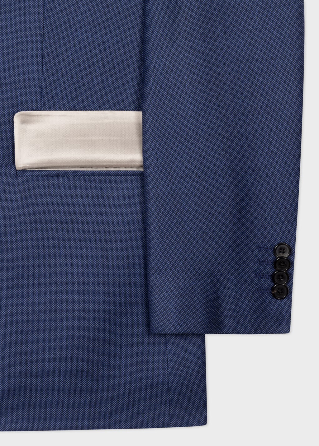 The Soho - Men's Tailored-Fit Blue Birdseye Wool Suit