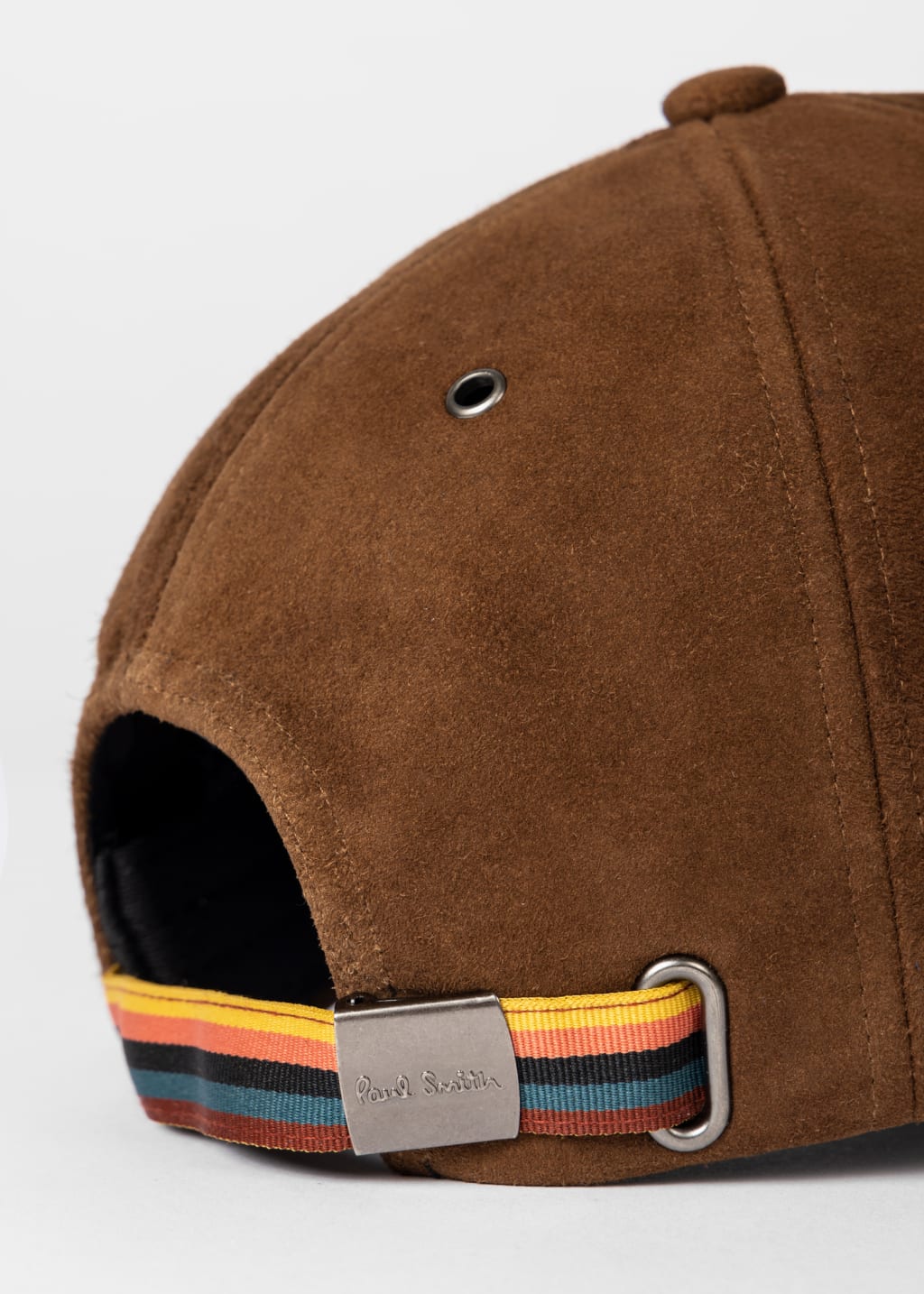 Brown Suede Baseball Cap