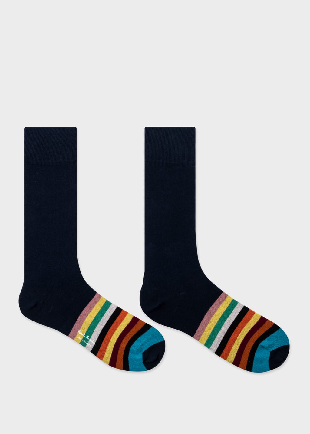 Men's Navy 'Signature Stripe' Socks