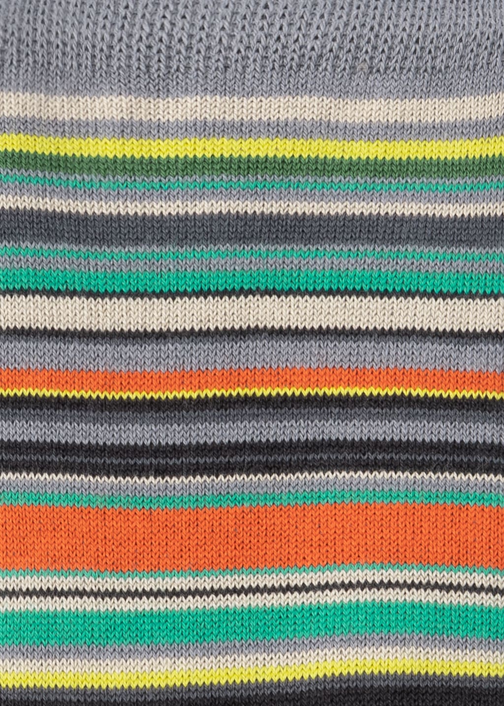 Men's Grey 'Signature Stripe' Socks