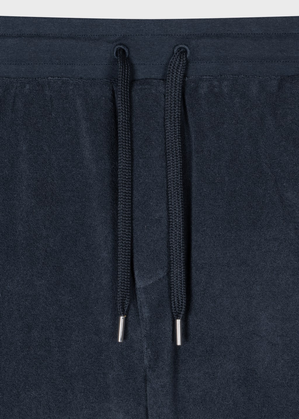 Men's Navy Blue Towelling Lounge Shorts