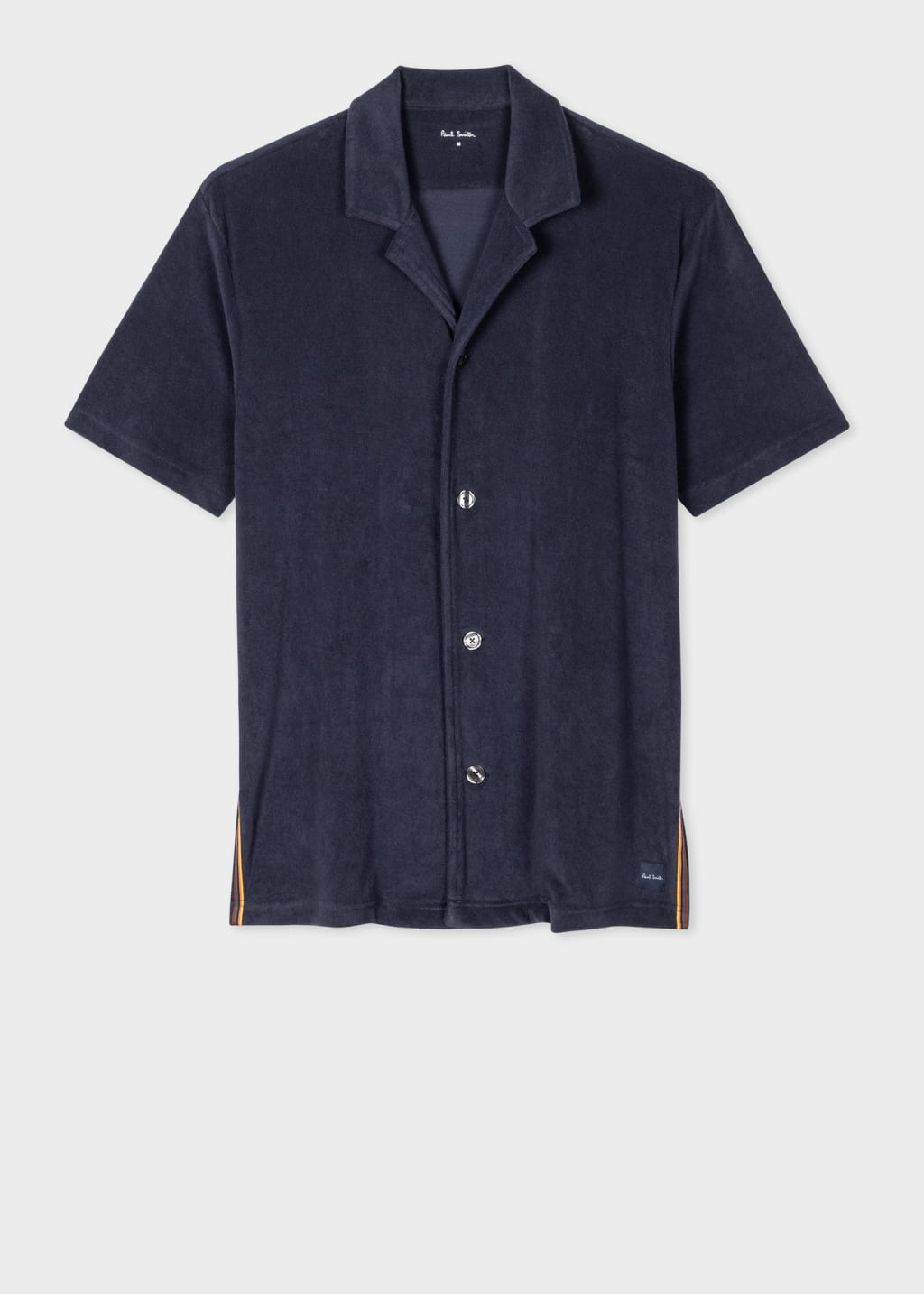 Men's Navy Blue Towelling Lounge Shirt