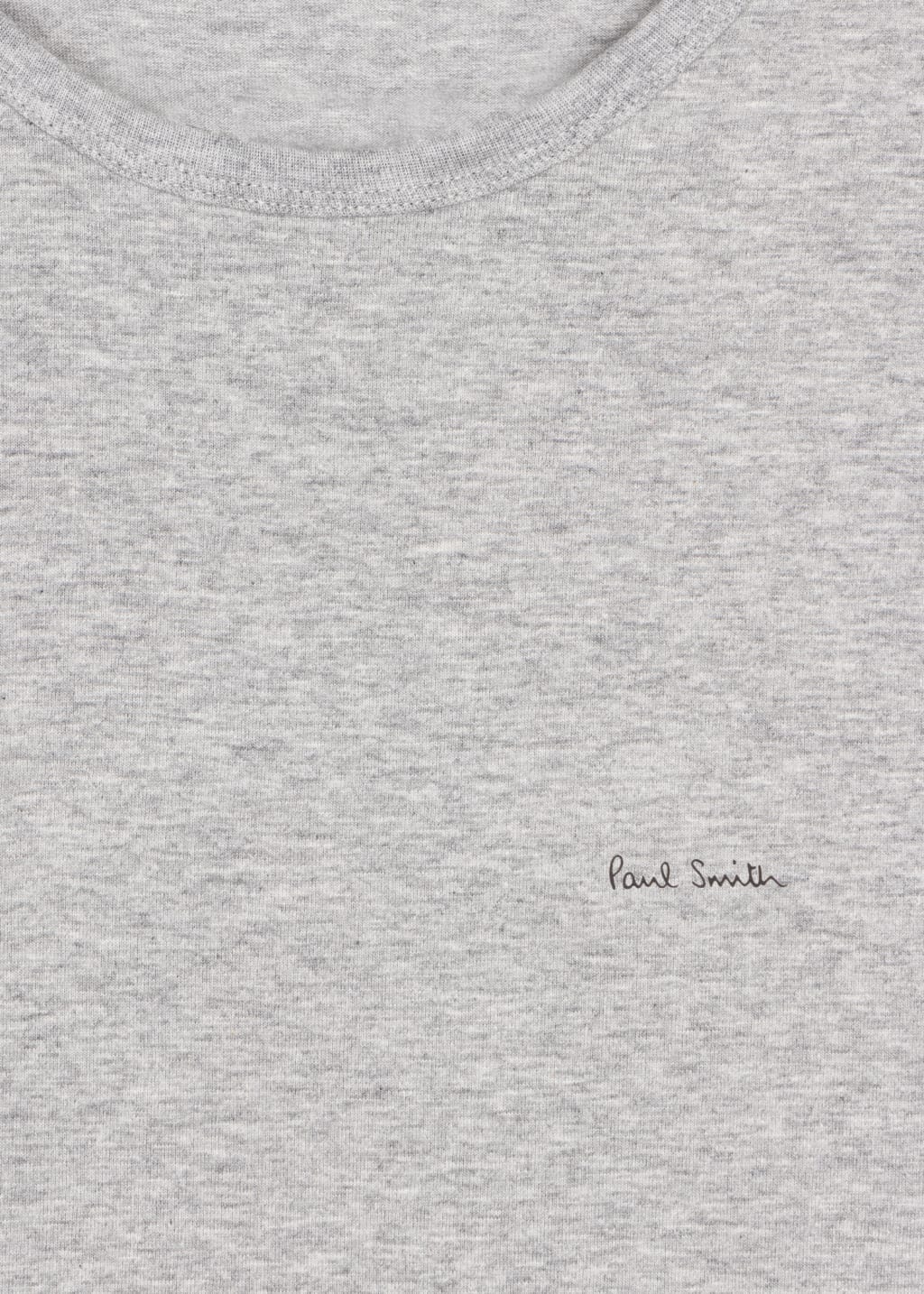 Men's Mixed Colour Cotton Logo Lounge T-Shirts Three Pack