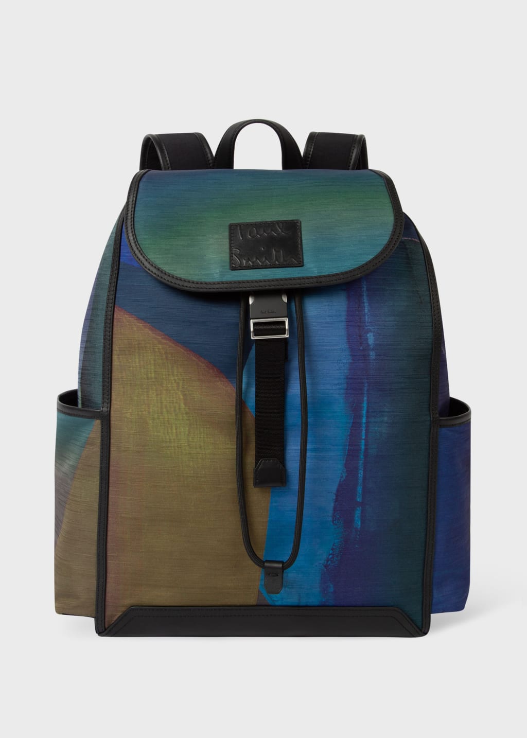 Men's Recycled-Polyester 'Abstract' Backpack