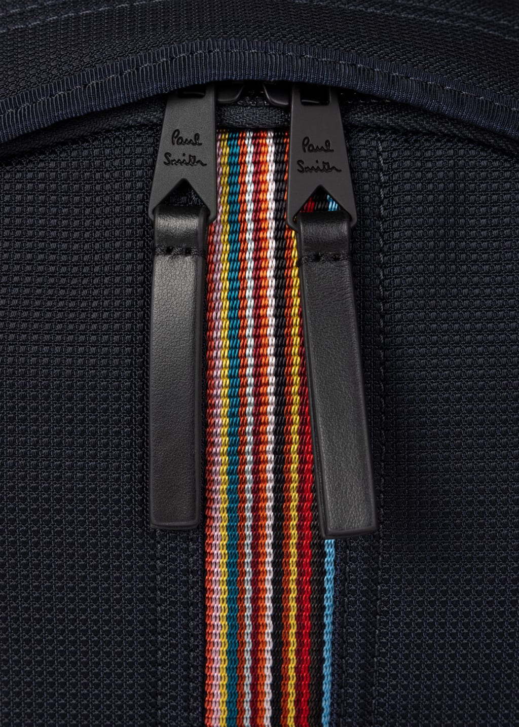Men's Navy 'Signature Stripe' Backpack