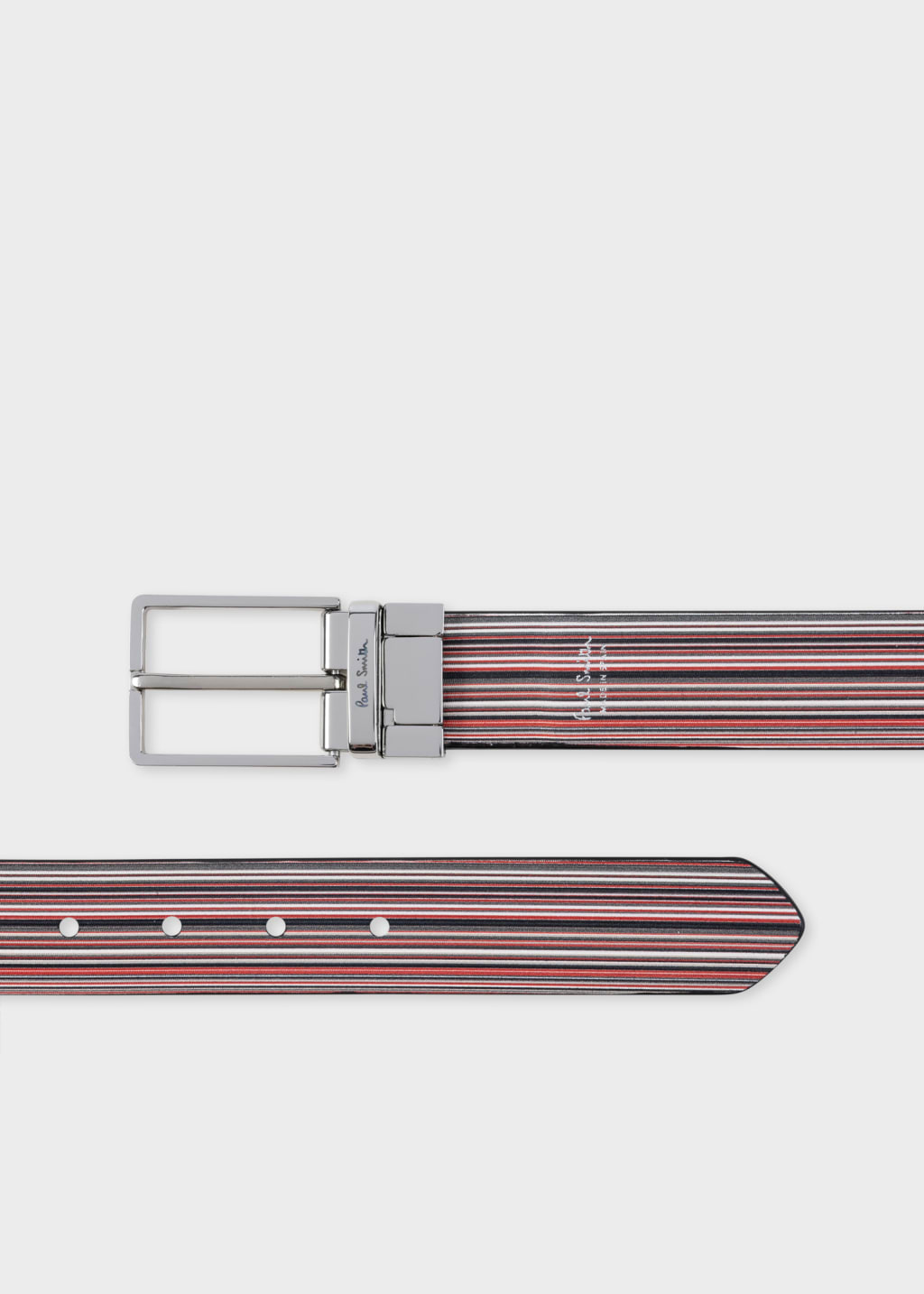 Paul Smith & Manchester United - Cut-to-Fit Reversible Belt