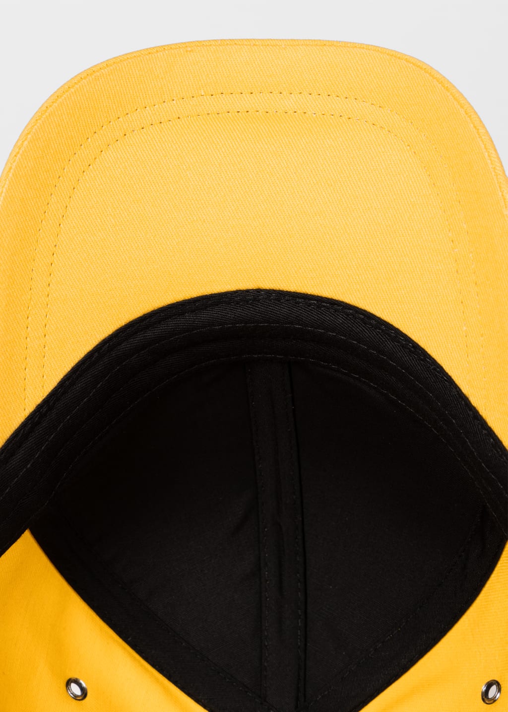 Men's Yellow Zebra Logo Baseball Cap