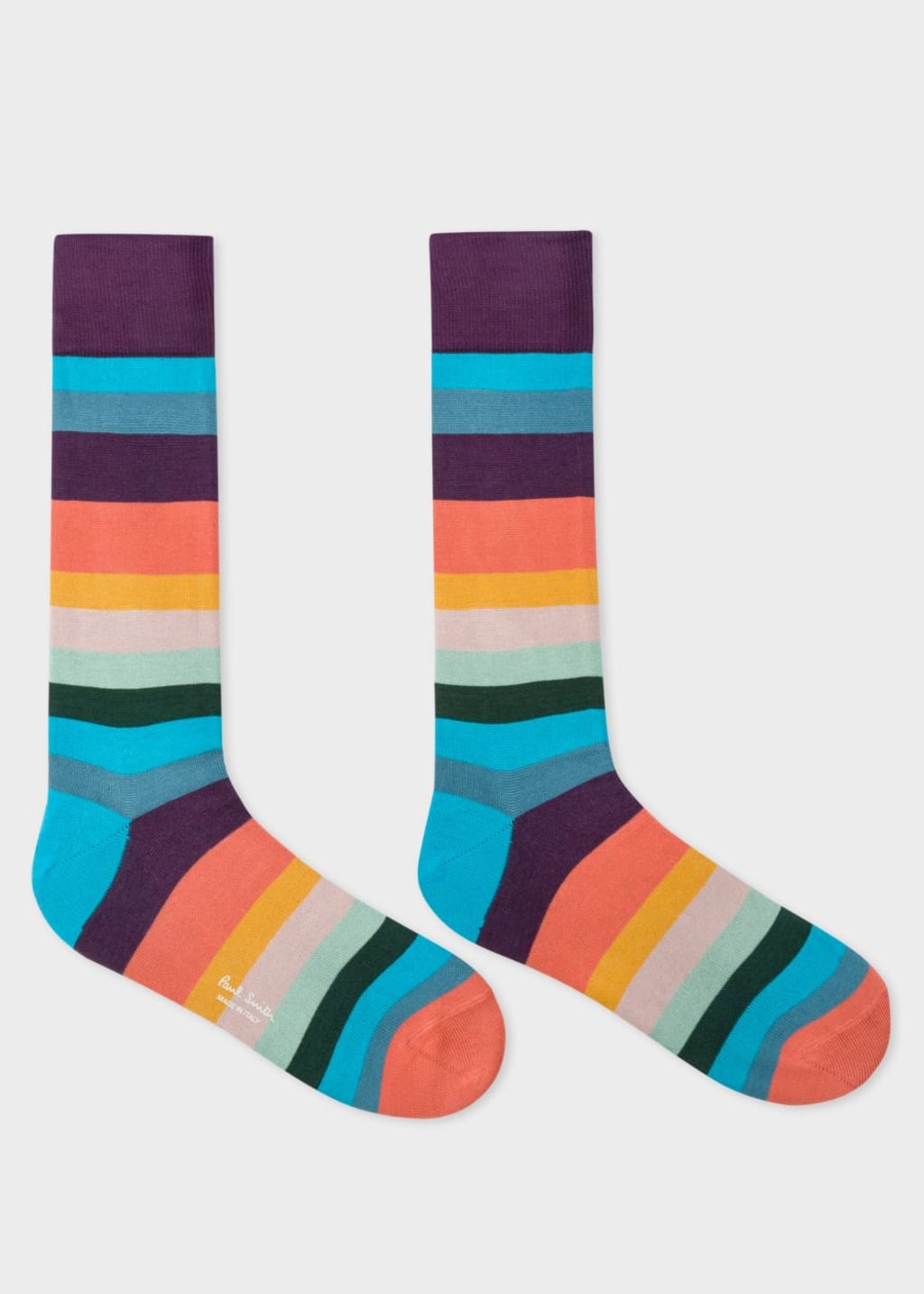 Men's 'Artist Stripe' Motif Socks