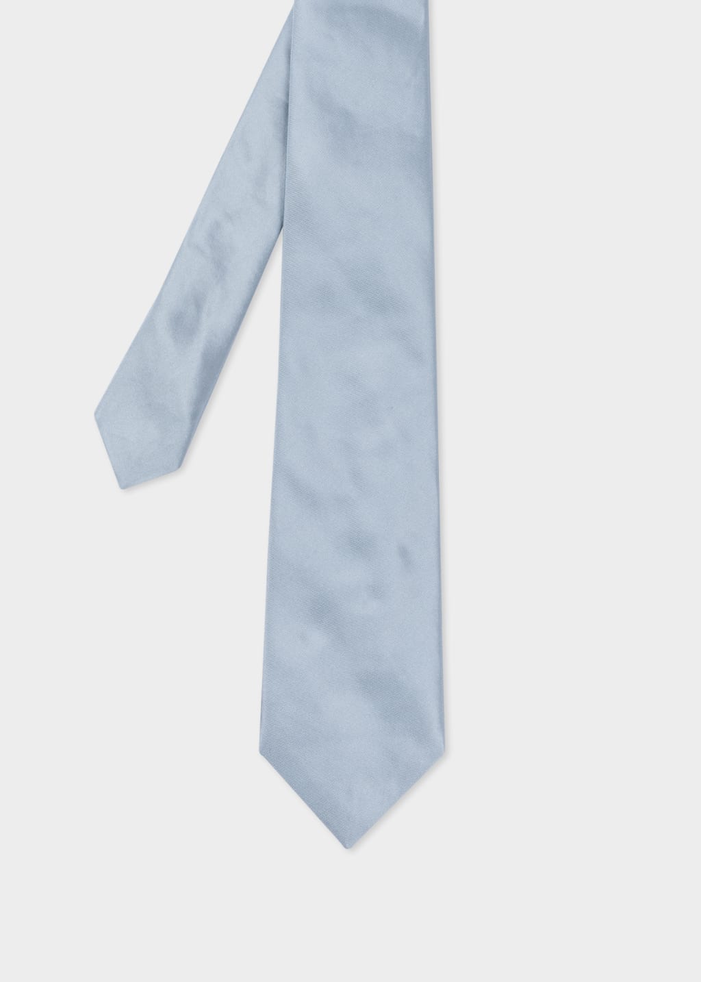 Men's Light Blue Silk Tie