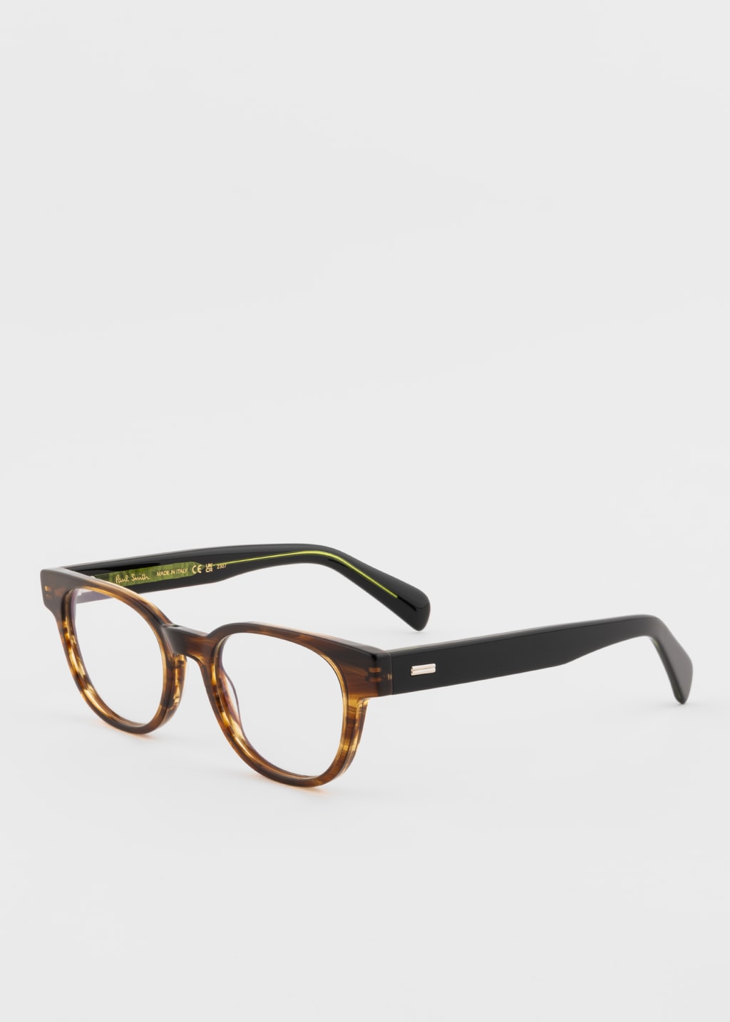 Striped Brown 'Haydon' Spectacles
