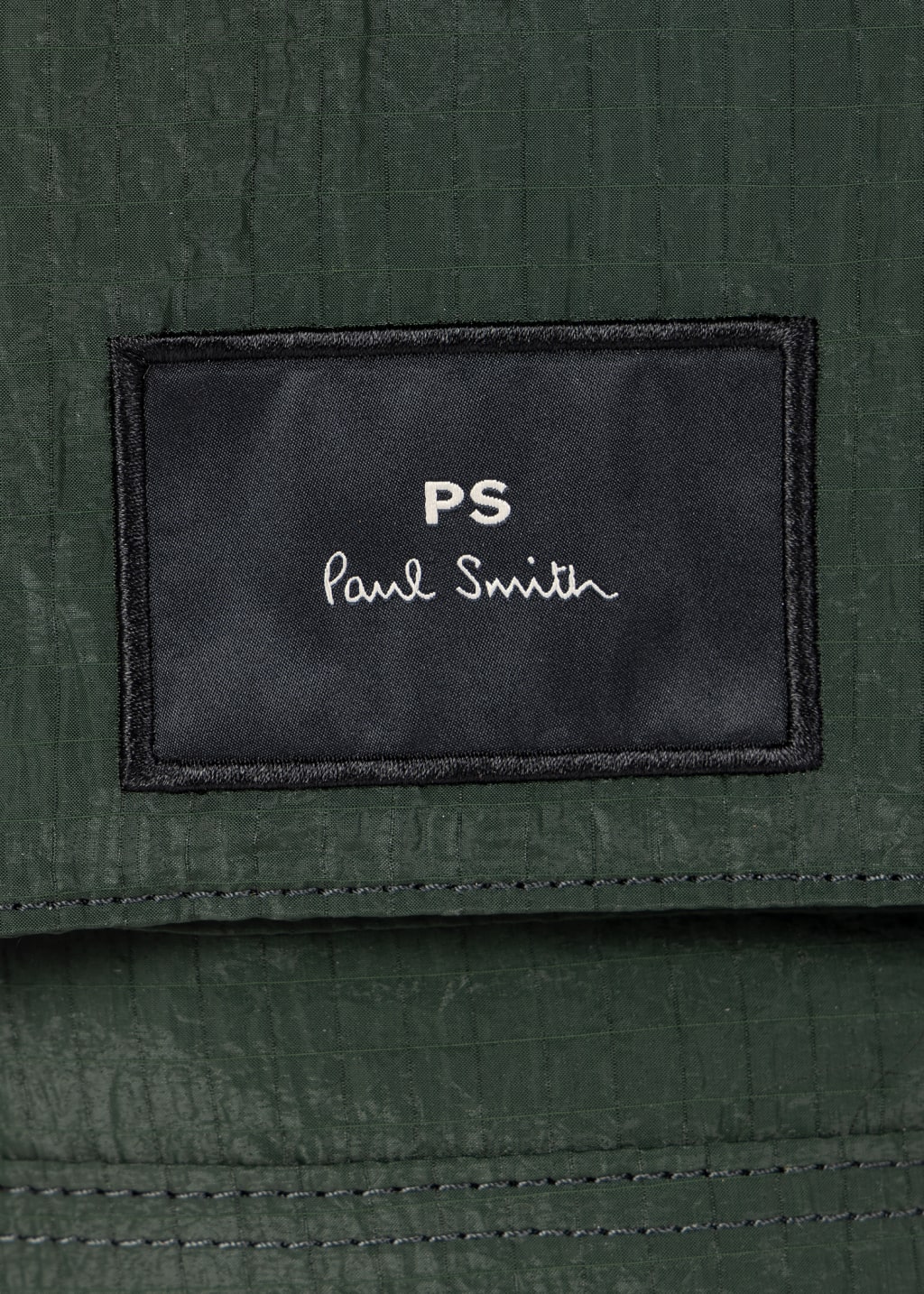 Men's Dark Green Nylon Ripstop Backpack