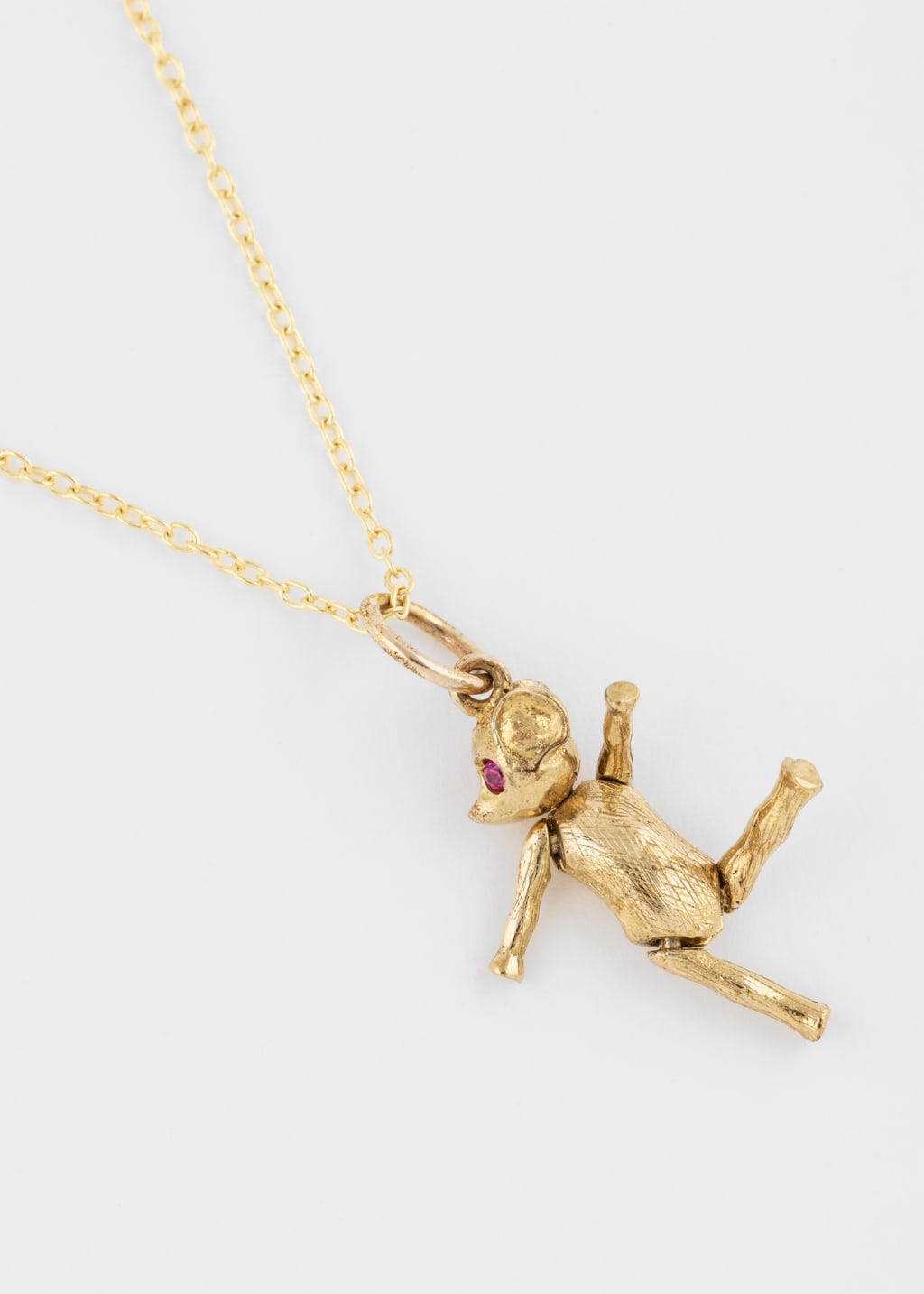 'Articulated Mouse' Vintage Gold Necklace by Baroque Rocks