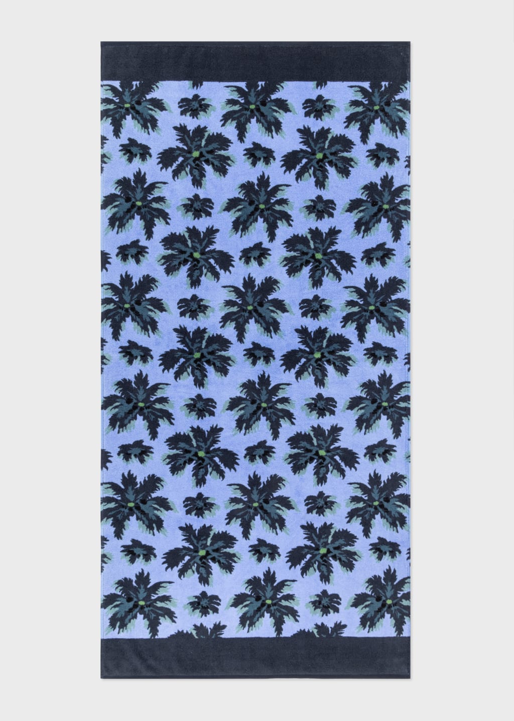 Blue 'Palmera' Beach Towel