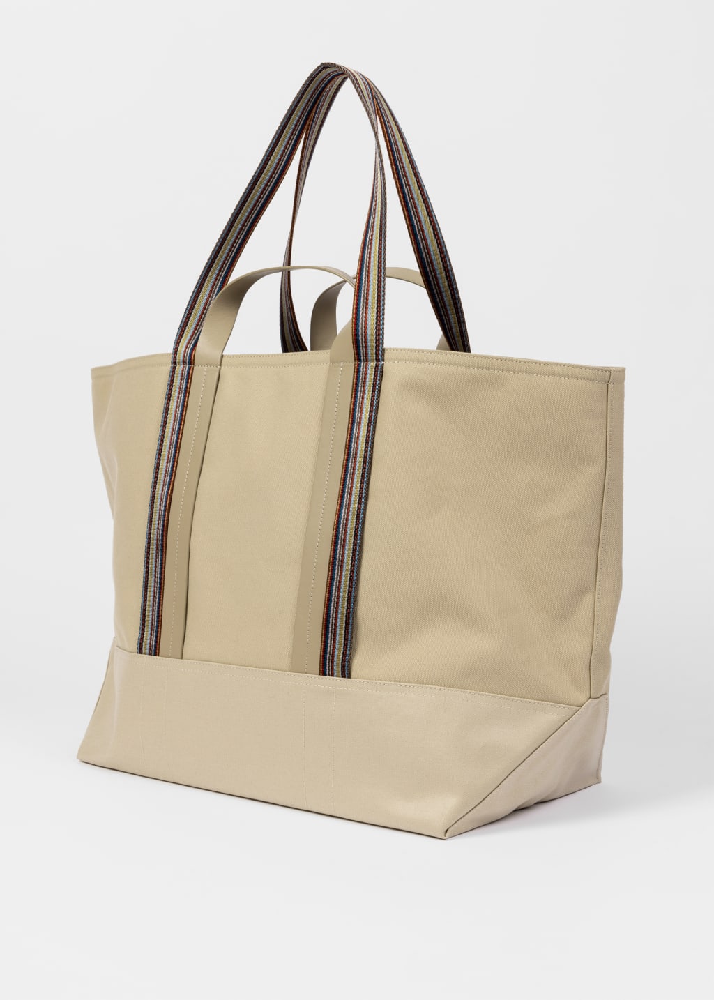 Sac Cabas Homme avec Lanières "Signature Stripe" en Toile