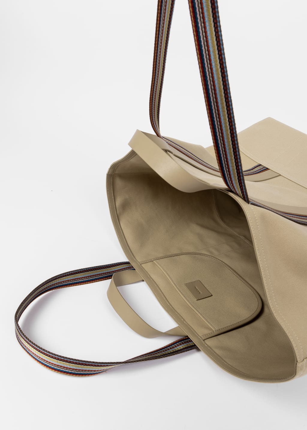 Sac Cabas Homme avec Lanières "Signature Stripe" en Toile