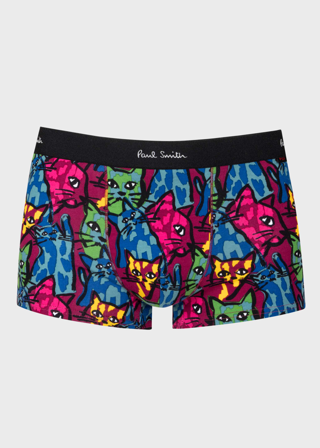 Multi-Colour 'Cat' Print Trunks