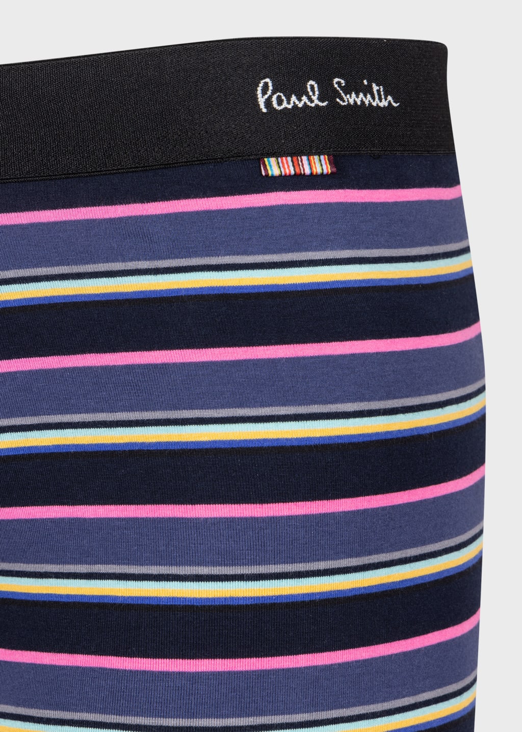 Blue And Pink Stripe Boxer Briefs