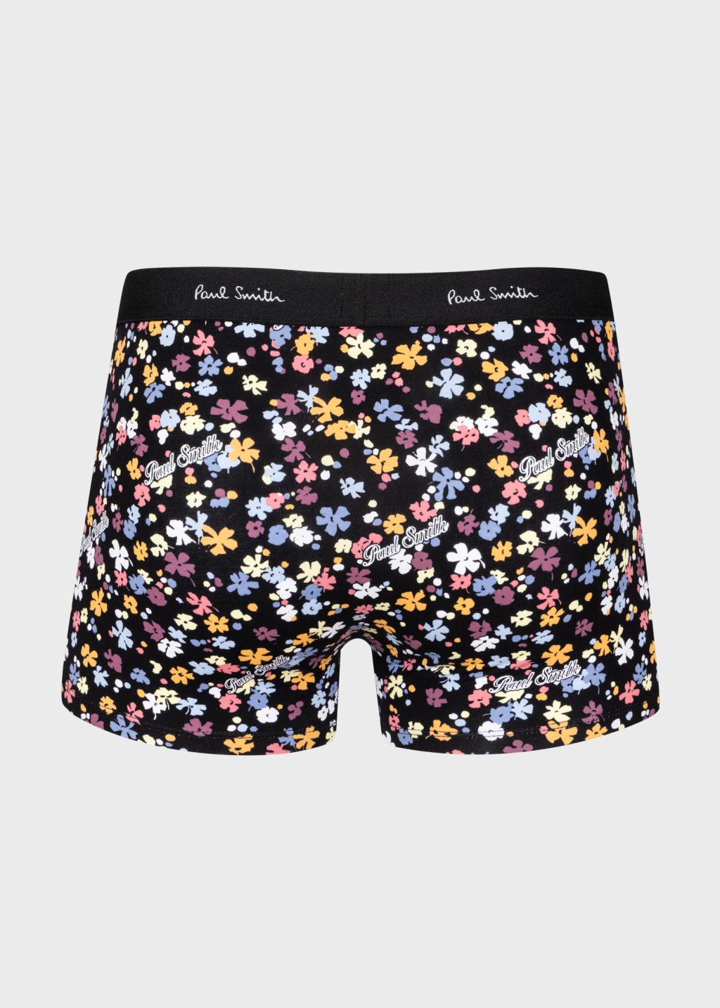 Black 'Logo Floral' Boxer Briefs