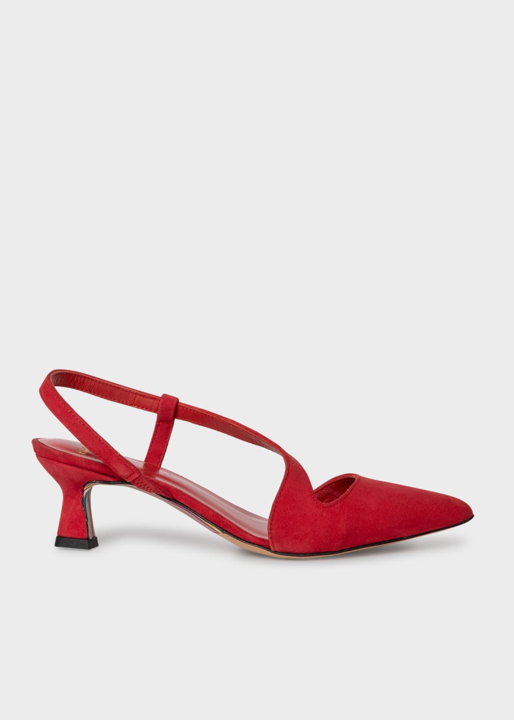 Women's Raspberry 'Cloudy' Suede Heels
