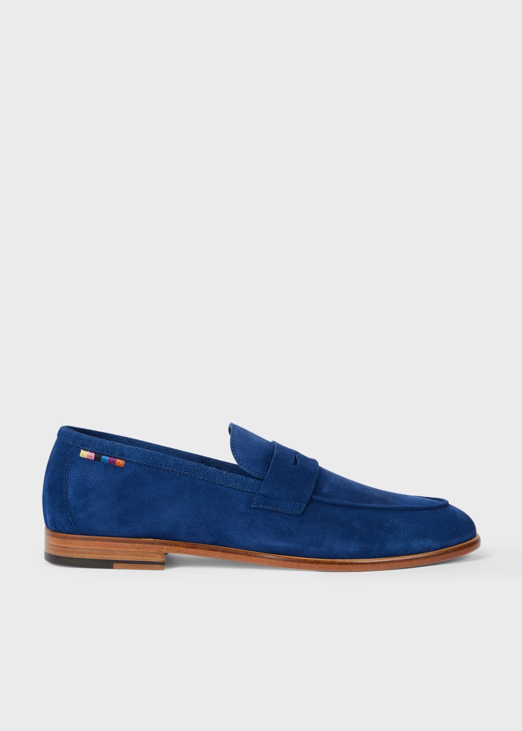 Men's Blue Suede 'Figaro' Loafers