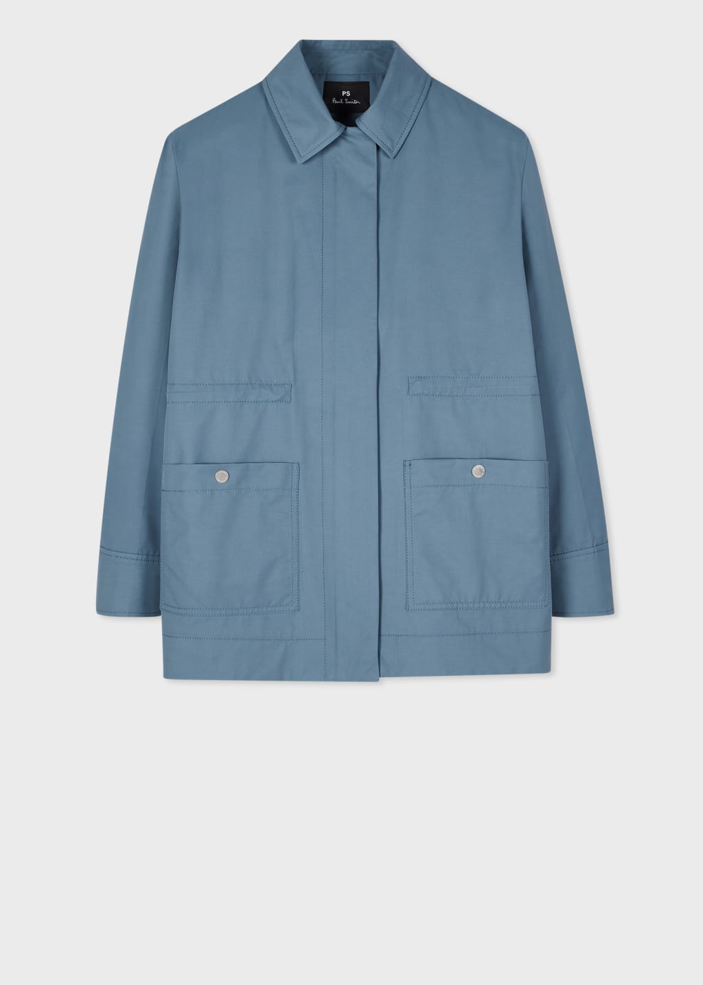 Women's Dusky Blue Field Jacket