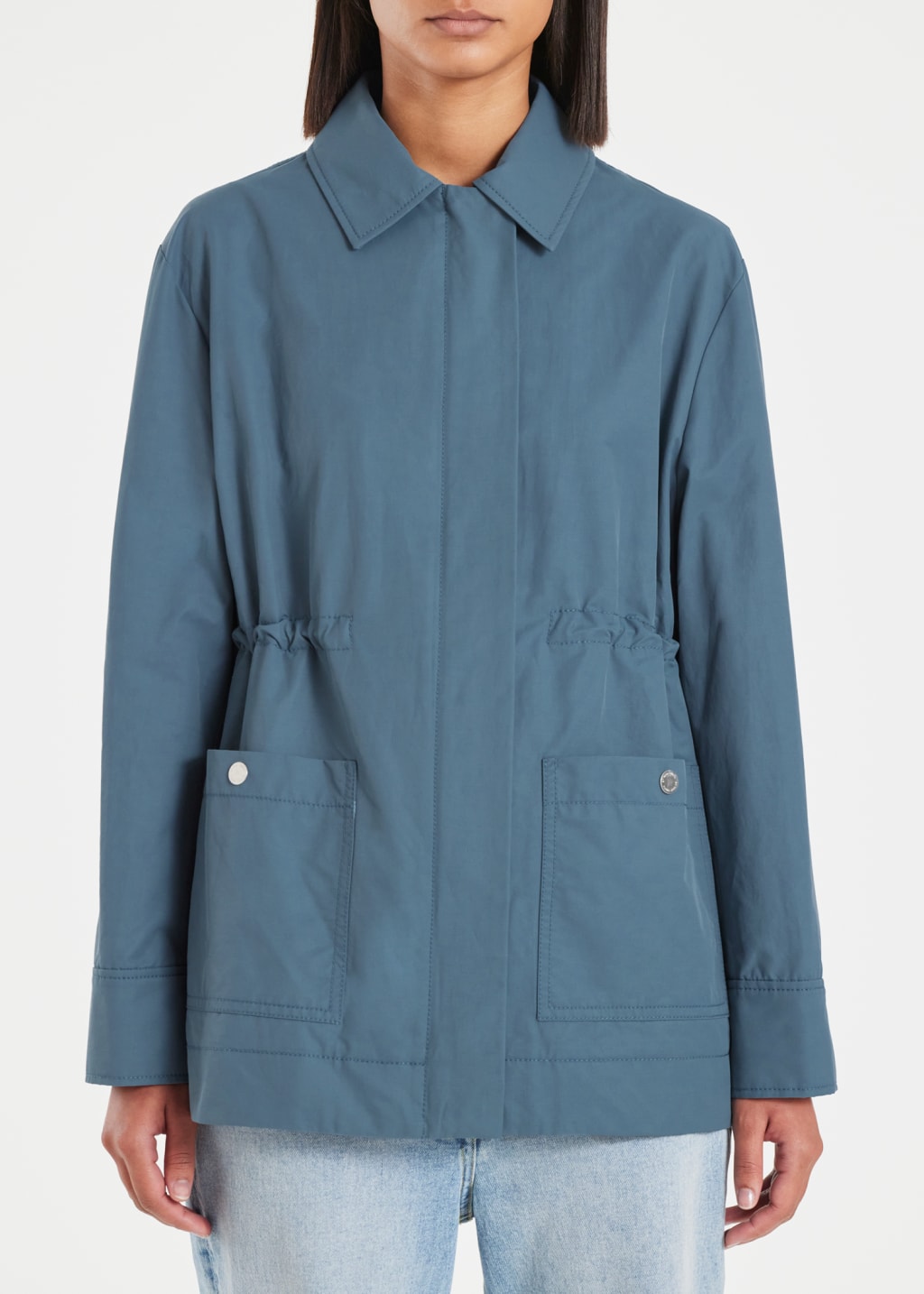 Women's Dusky Blue Field Jacket