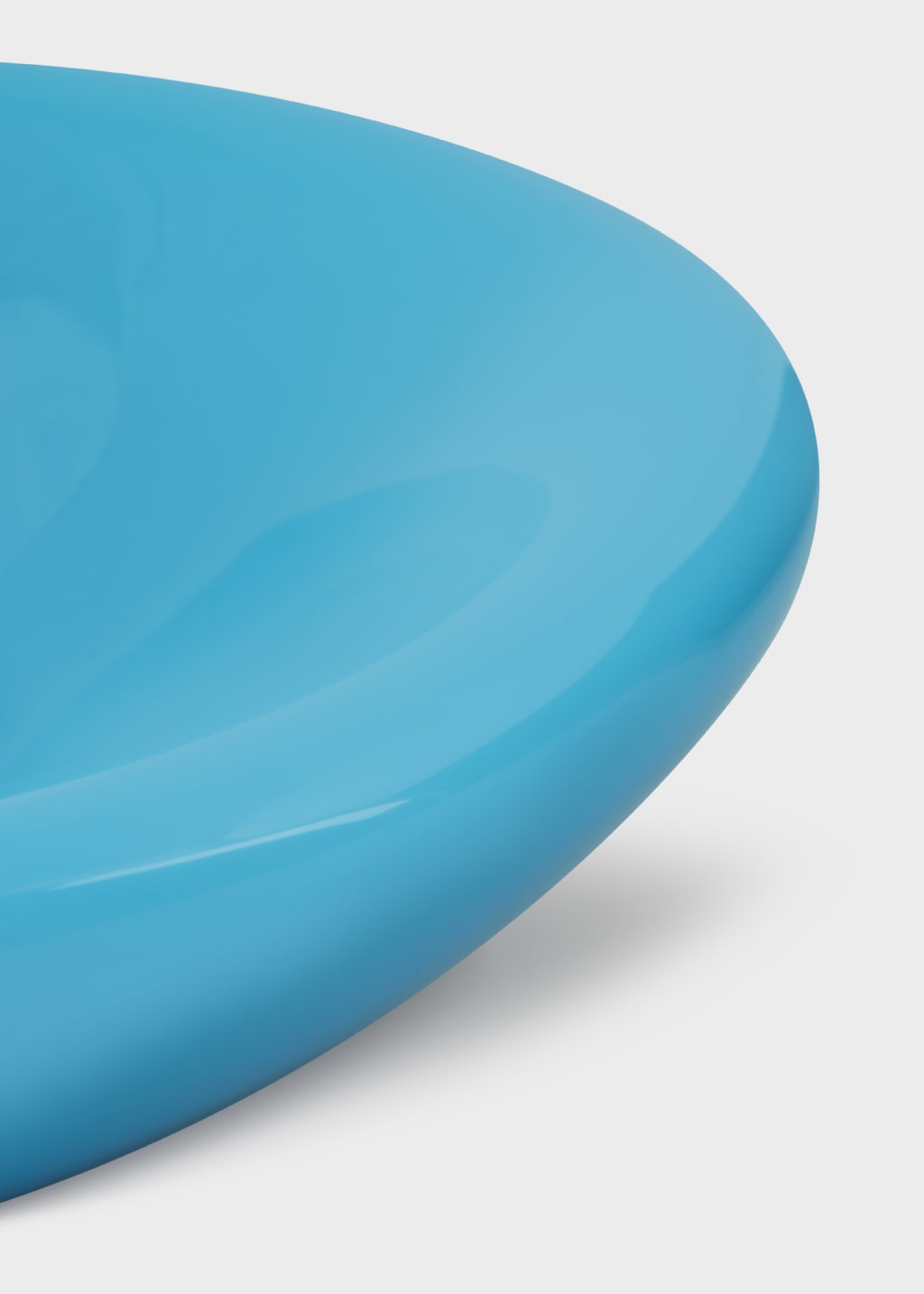 Medium Azure Blue 'Liquidish' Bowl by Rira