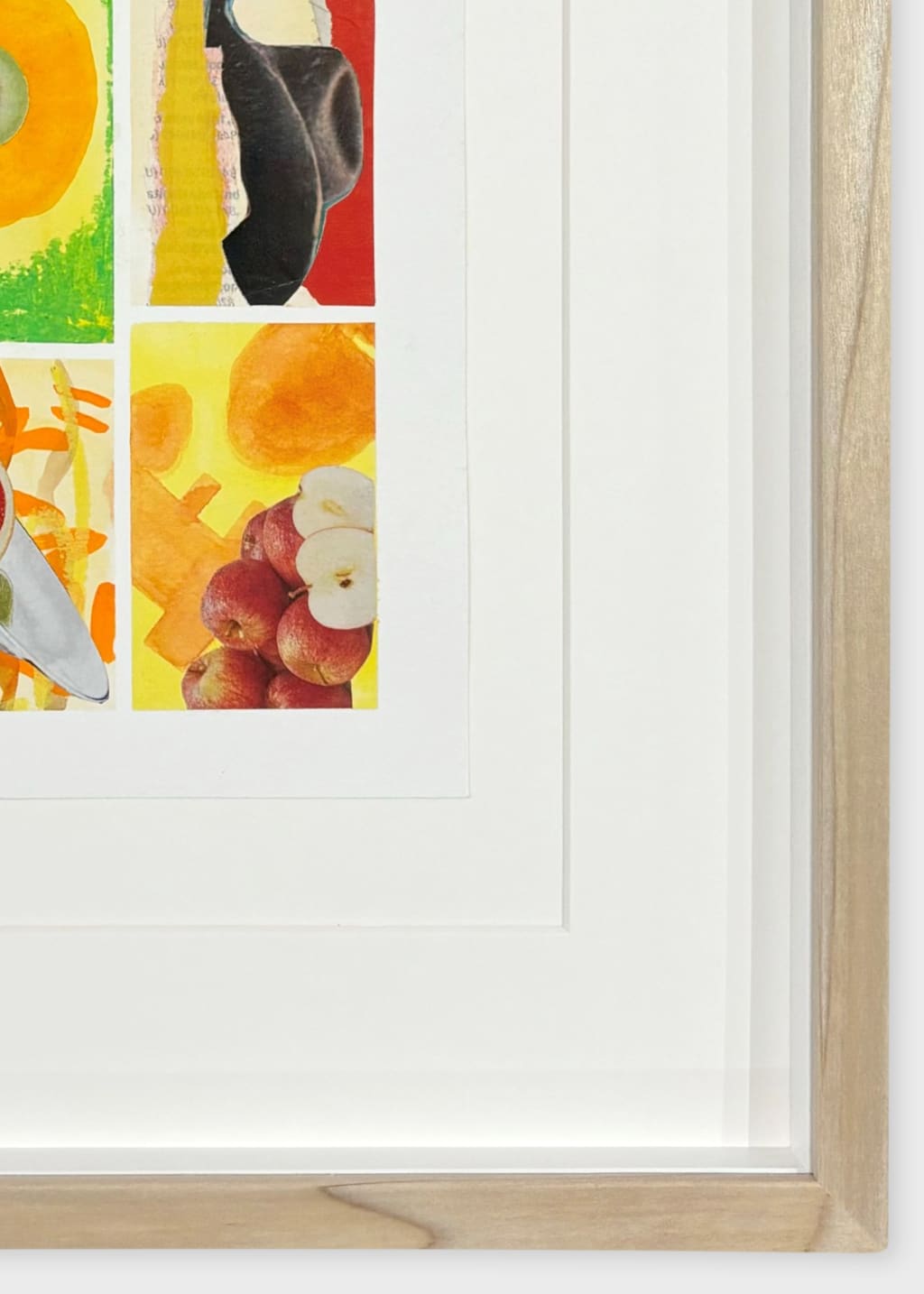 'Oval Study' 2023, Œuvre d'art Originale Encadrée de Harry Cartwright