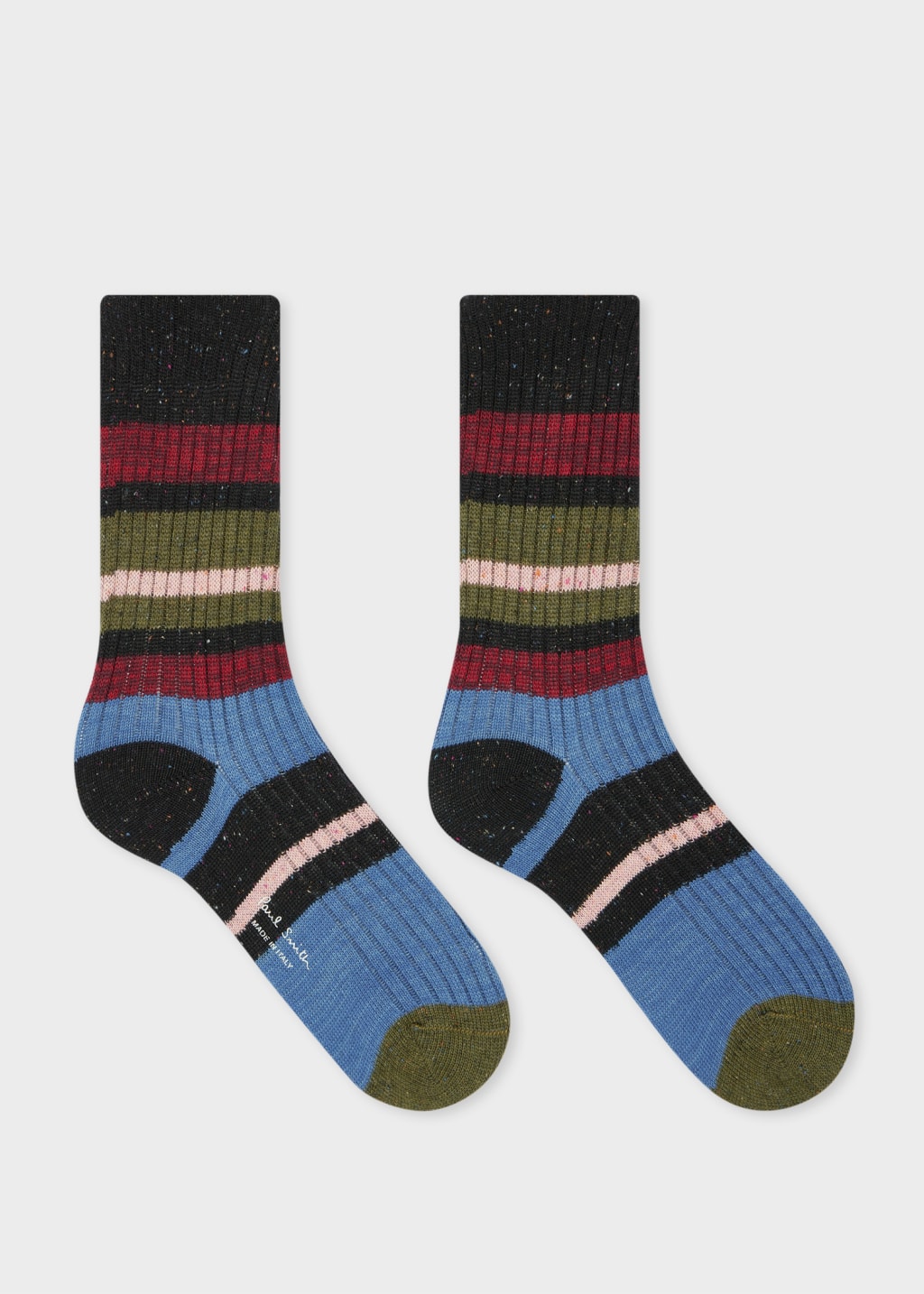 Women's Speckled Stripe Socks