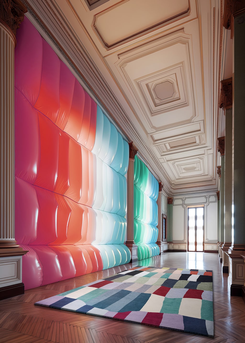 Paul Smith for The Rug Company - Parachute Earth Rug