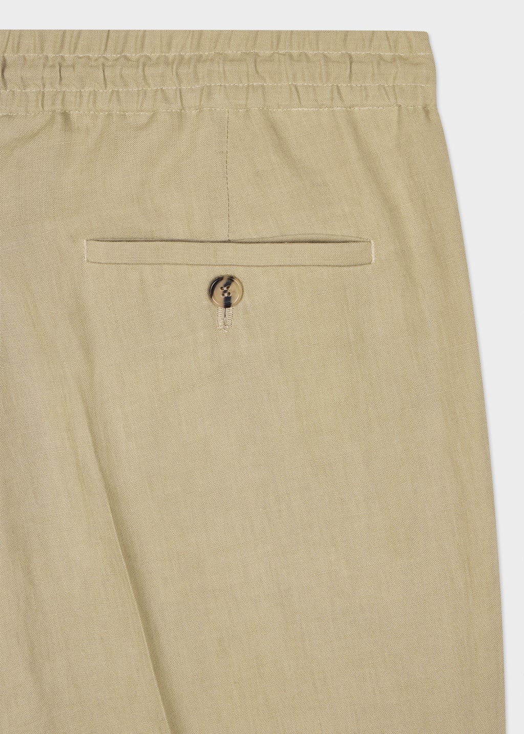 Men's Pale Khaki Linen Suit