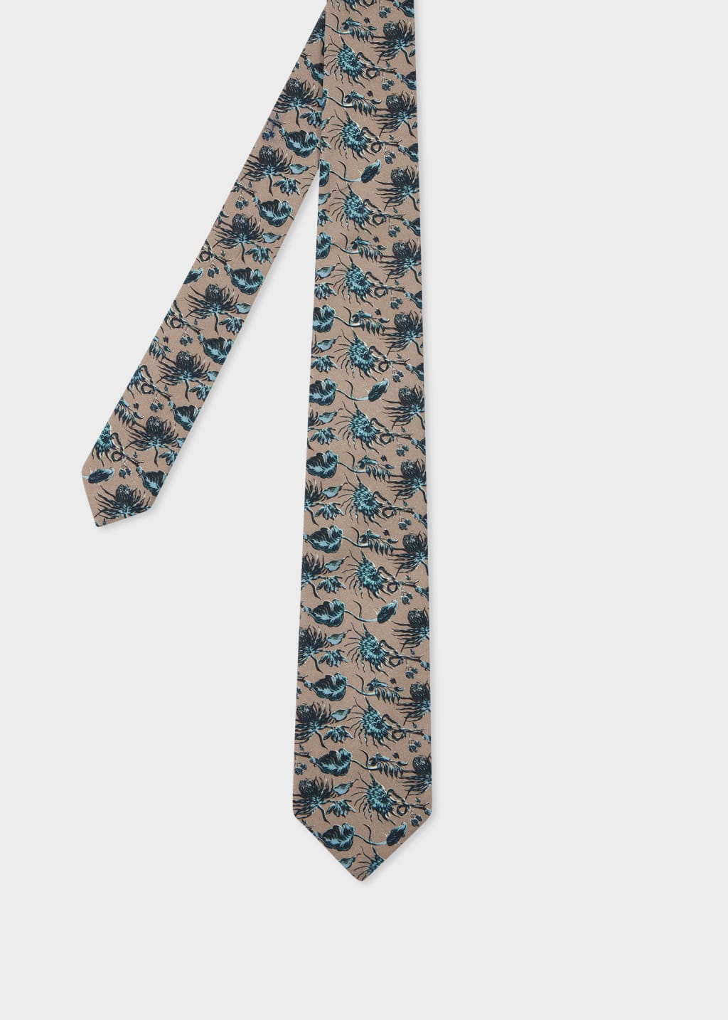 Men's Mauve Small 'Thistleberry' Tie