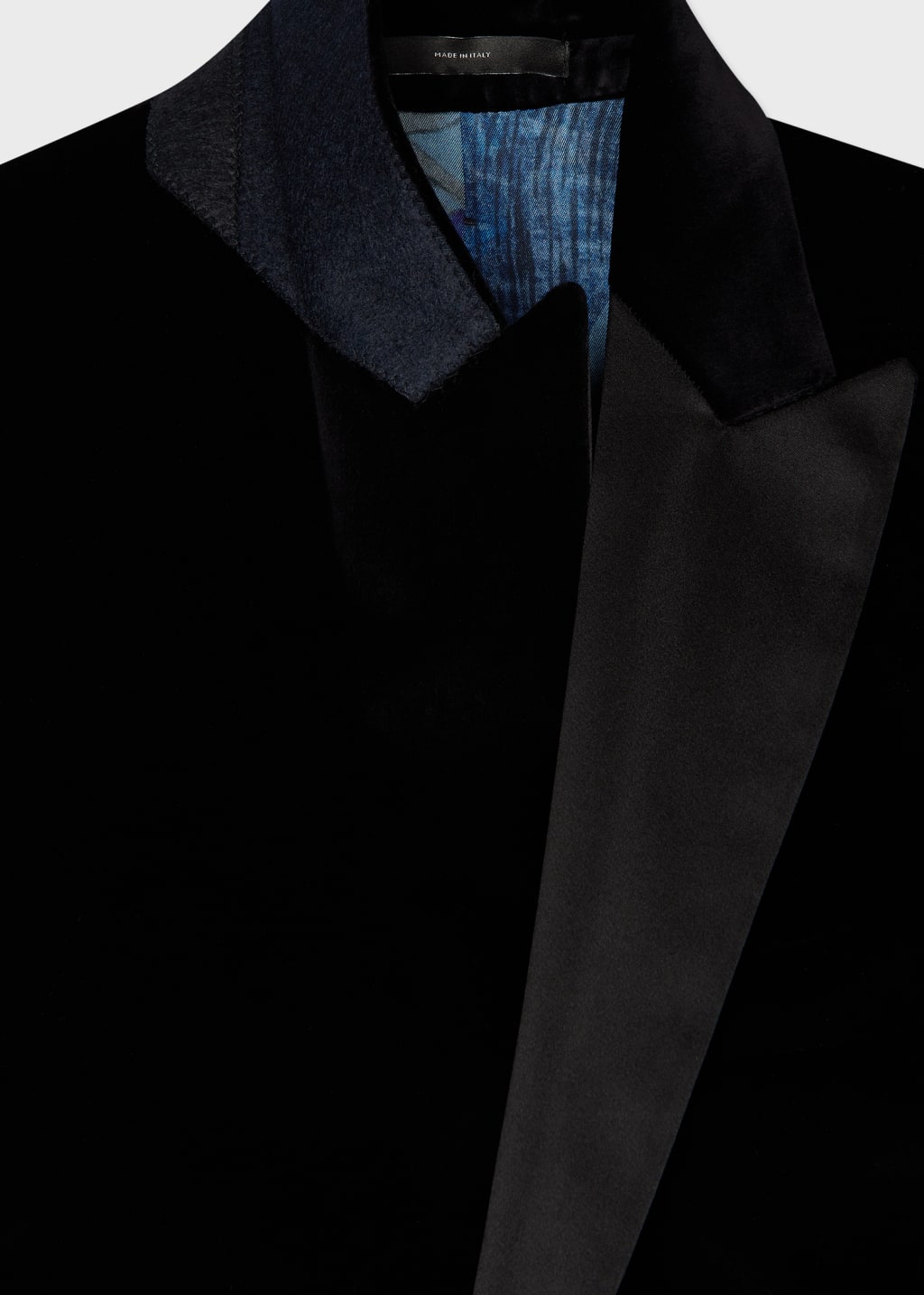 Men's The Soho - Tailored-Fit Black Velvet Evening Suit
