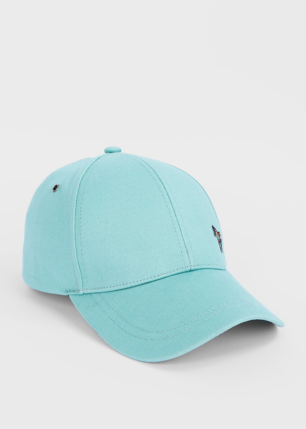 Women's Pale Teal Zebra Logo Baseball Cap