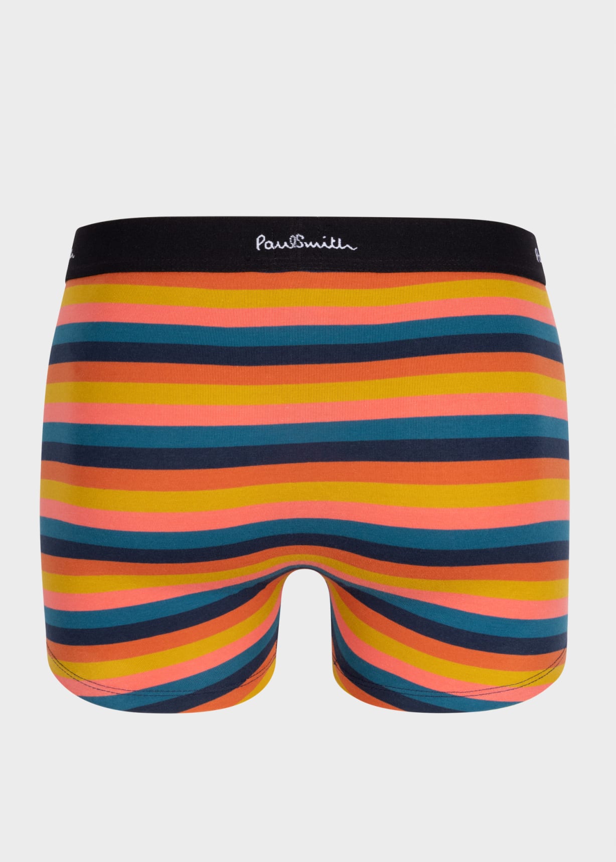 Organic Cotton 'Artist Stripe' Mixed Boxer Briefs Five Pack