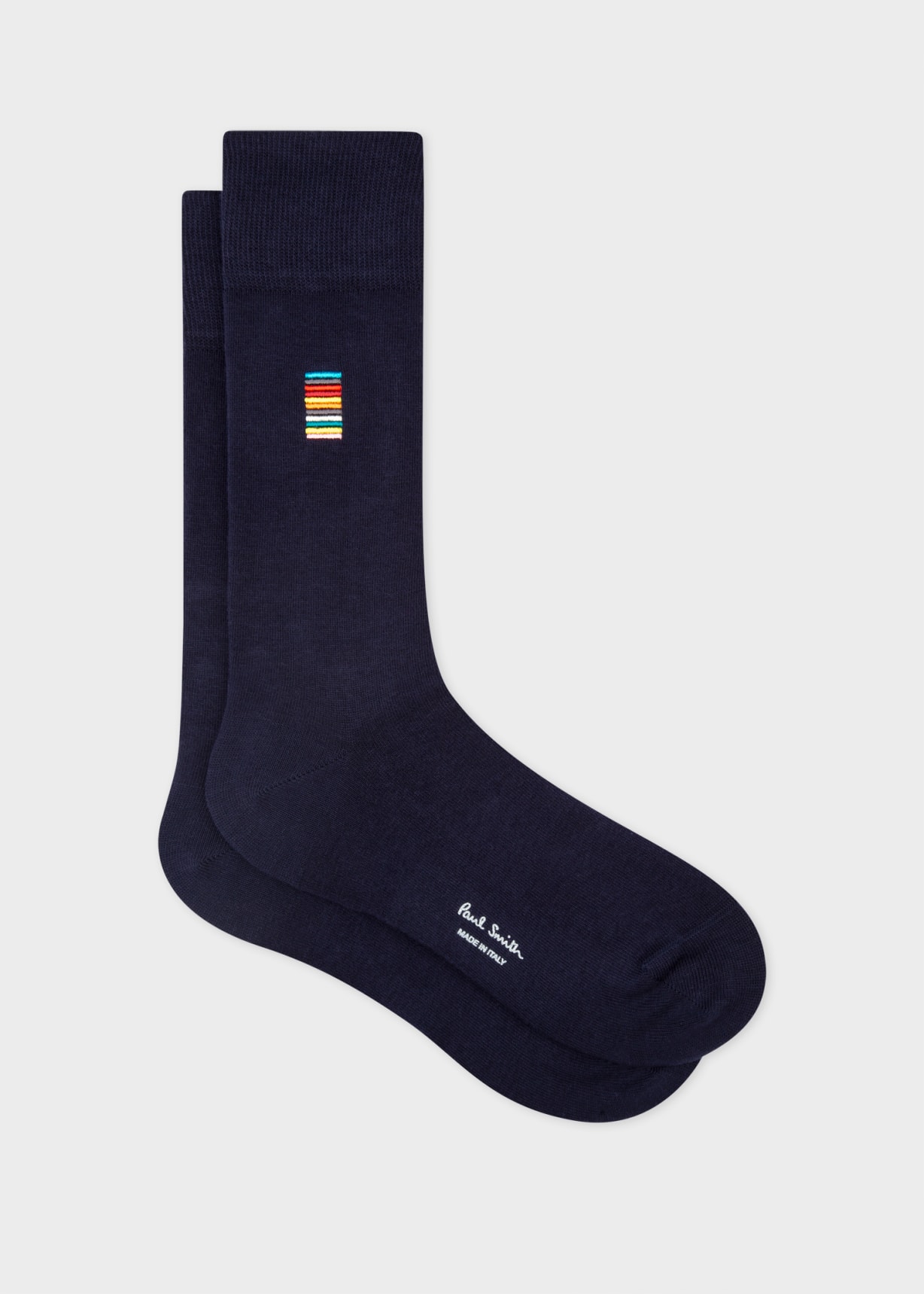 Men's Navy 'Signature Stripe' Socks