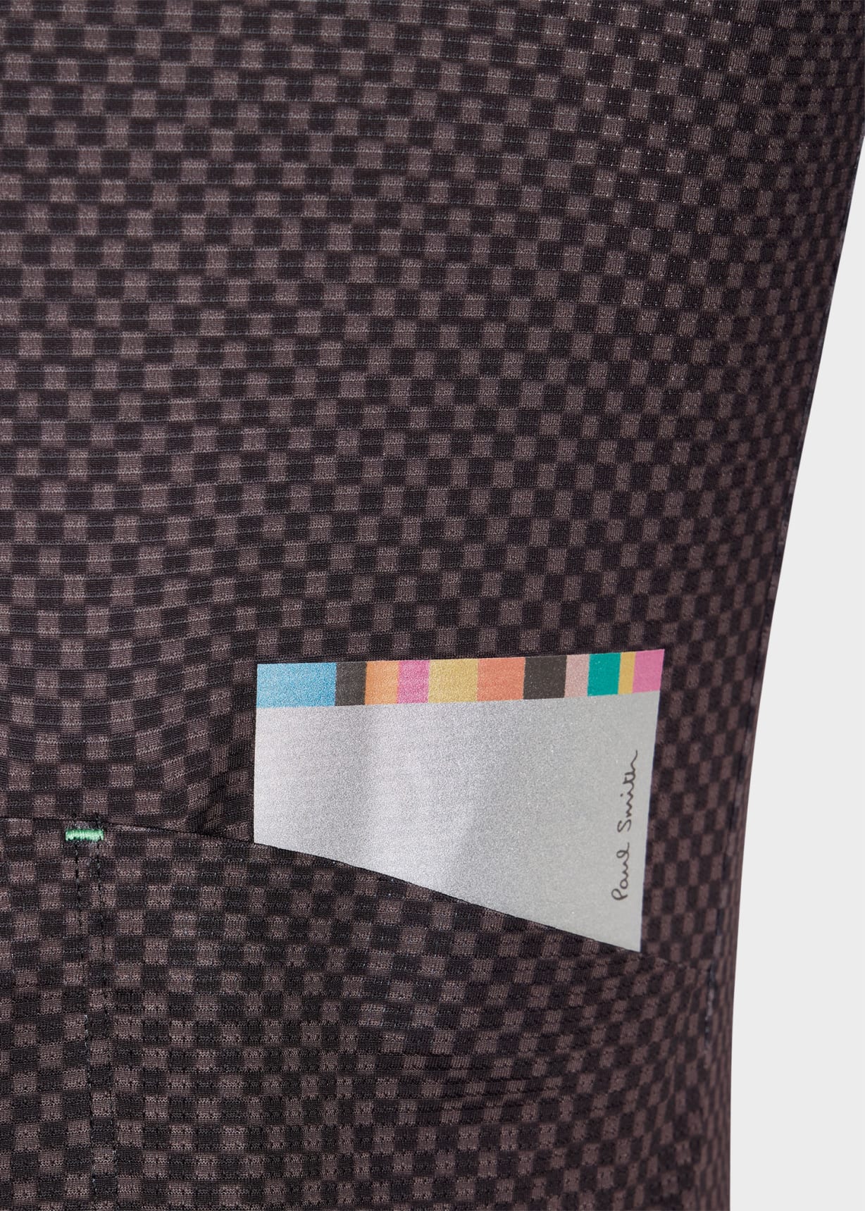 Asphalt Mini Checkerboard Cycling Jersey