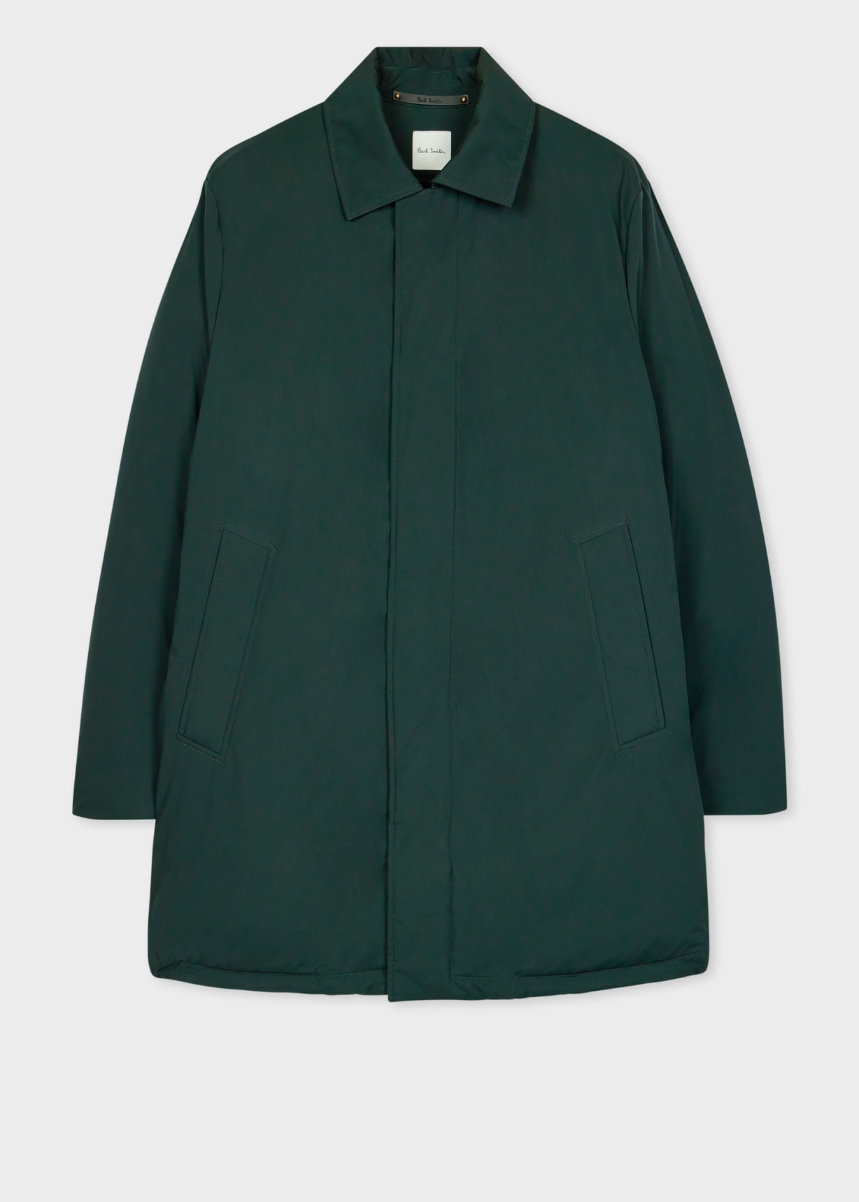 Men's Dark Green Two-Layer Mac