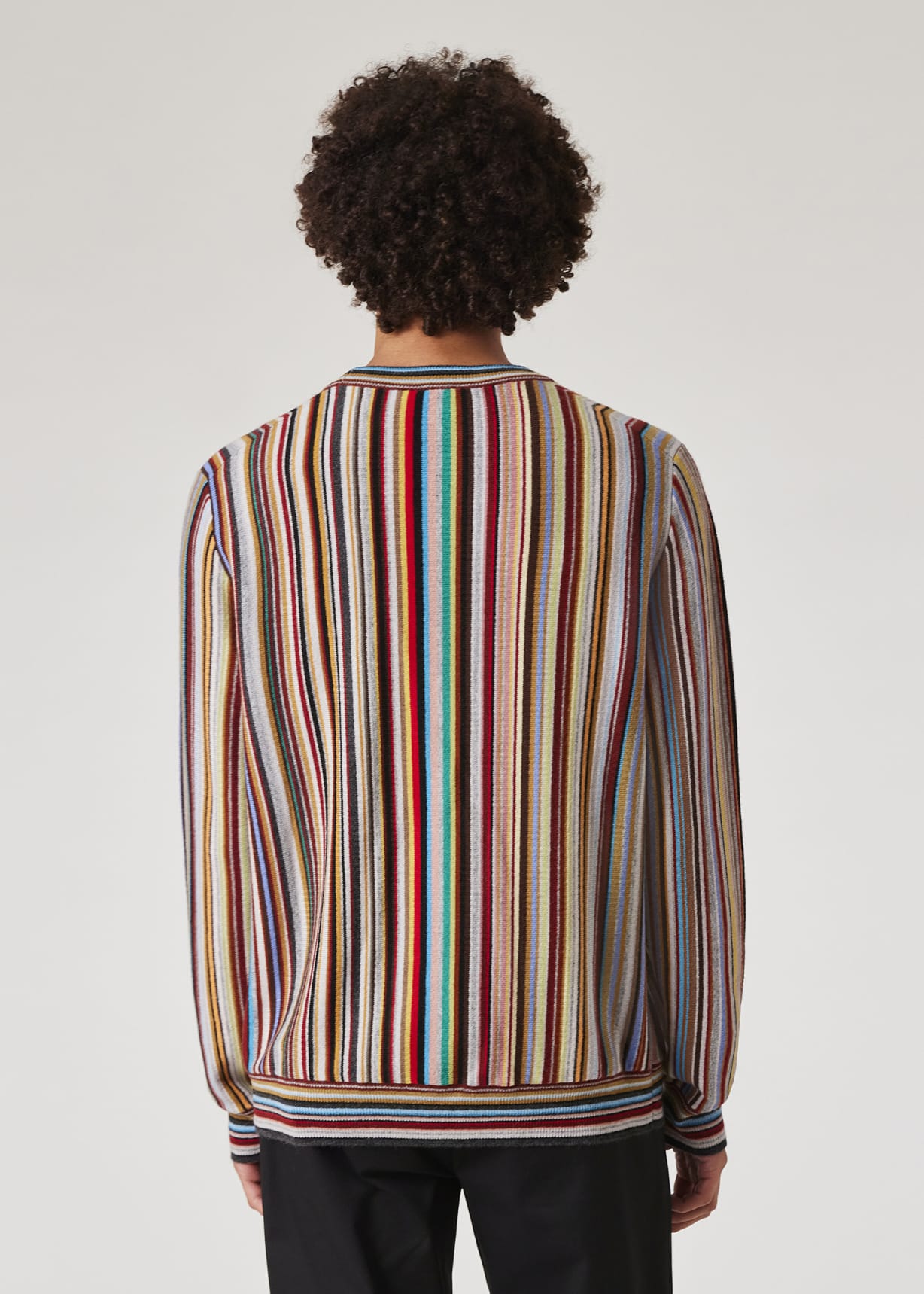Men's 'Signature Stripe' Cashmere Sweater