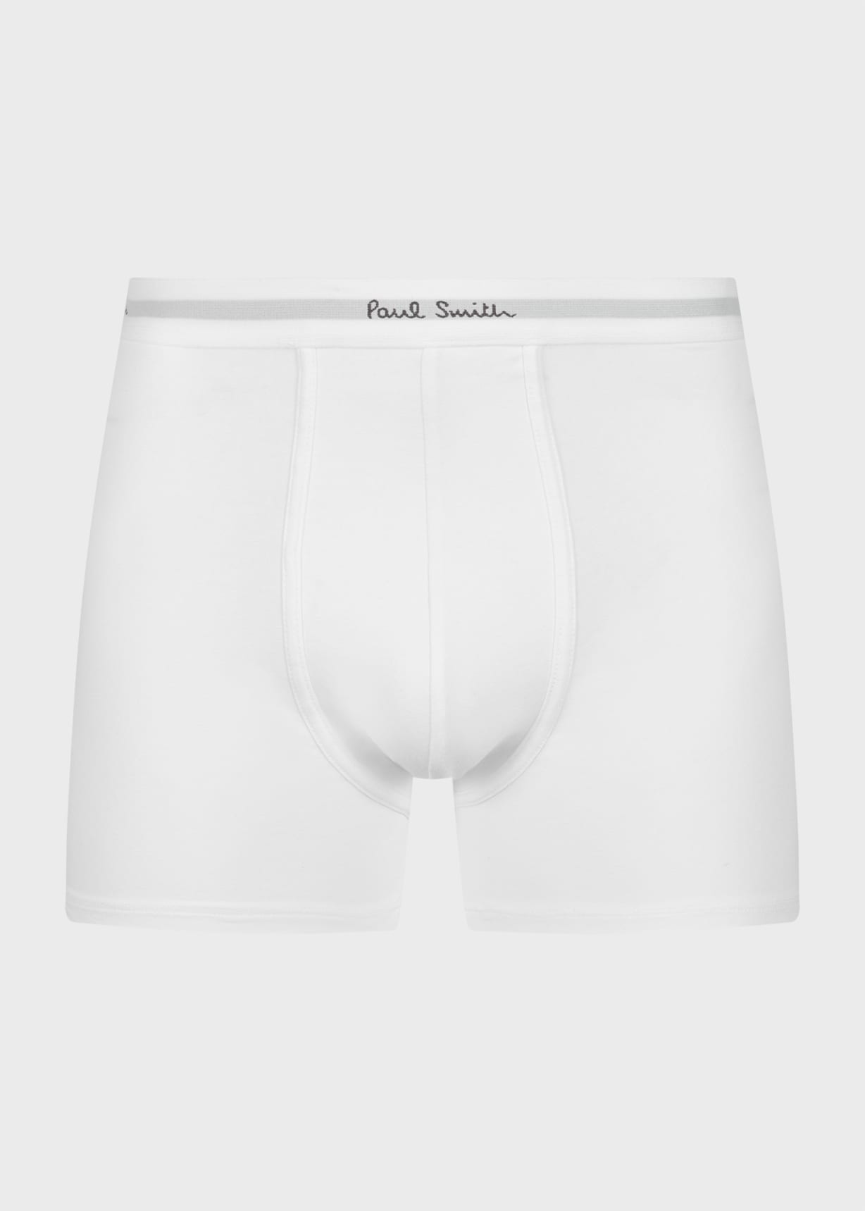 Men's Long Plain Boxer Briefs Three Pack