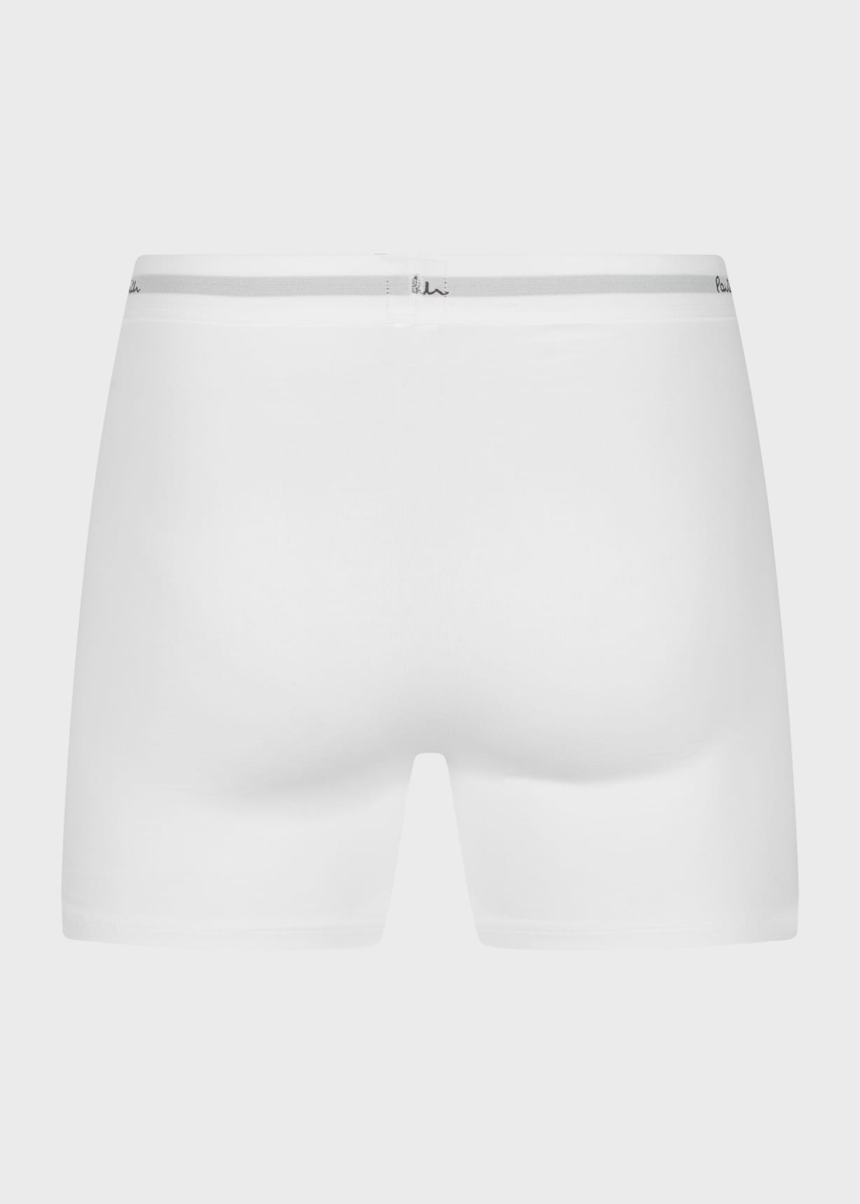 Men's Long Plain Boxer Briefs Three Pack