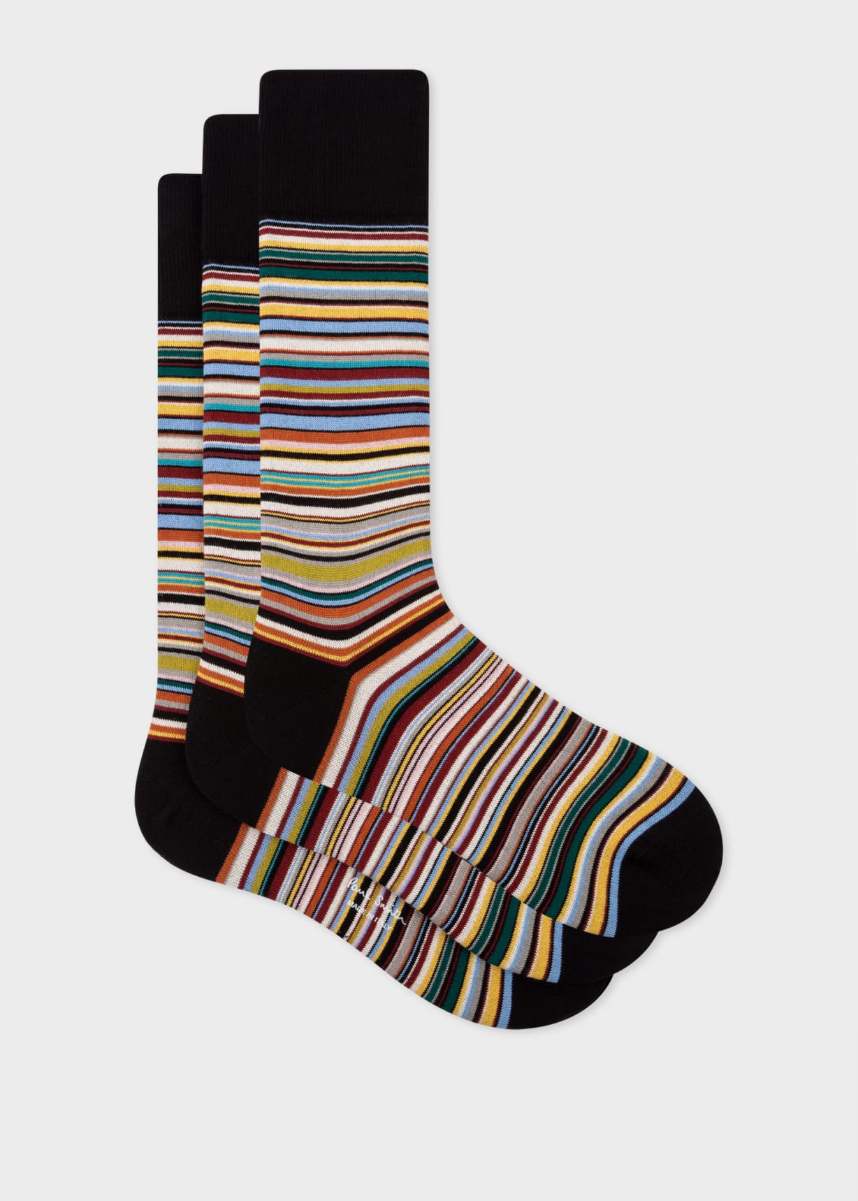 Men's 'Signature Stripe' Socks Three Pack