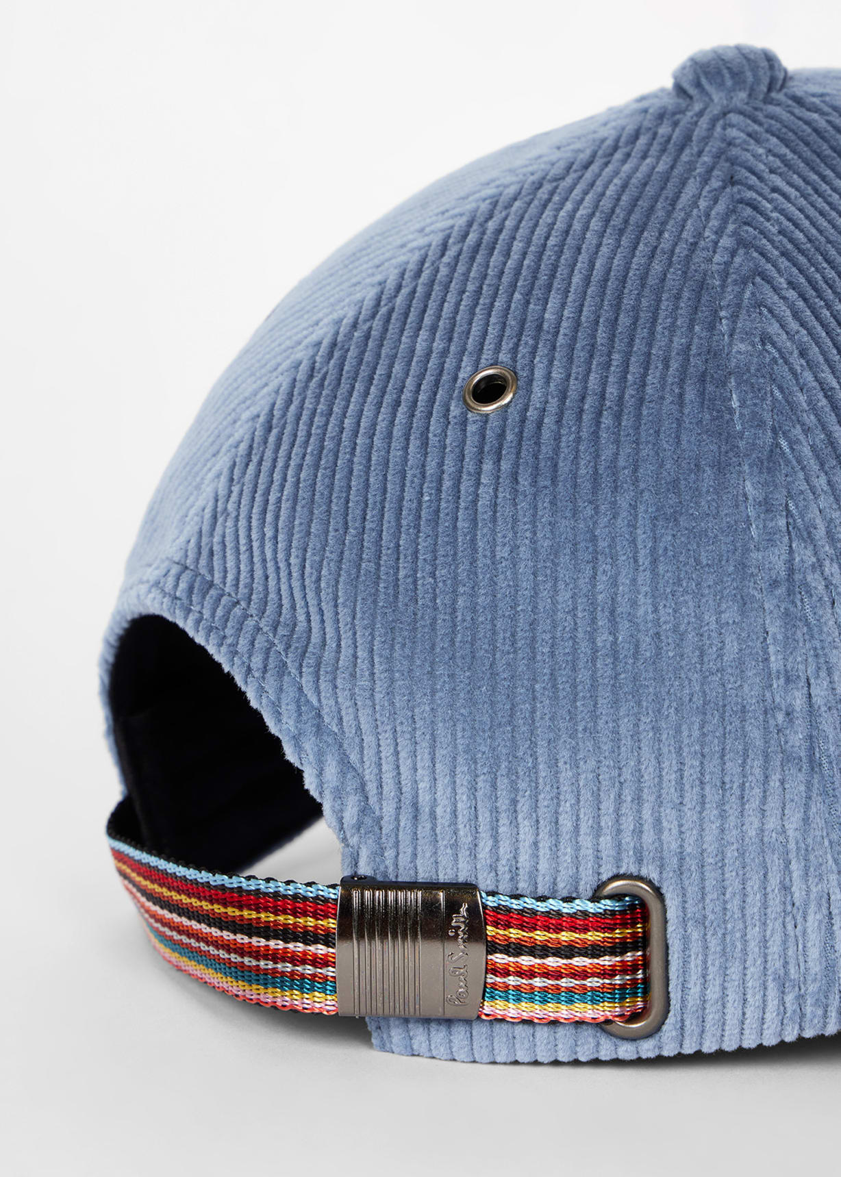 Blue Corduroy Baseball Cap