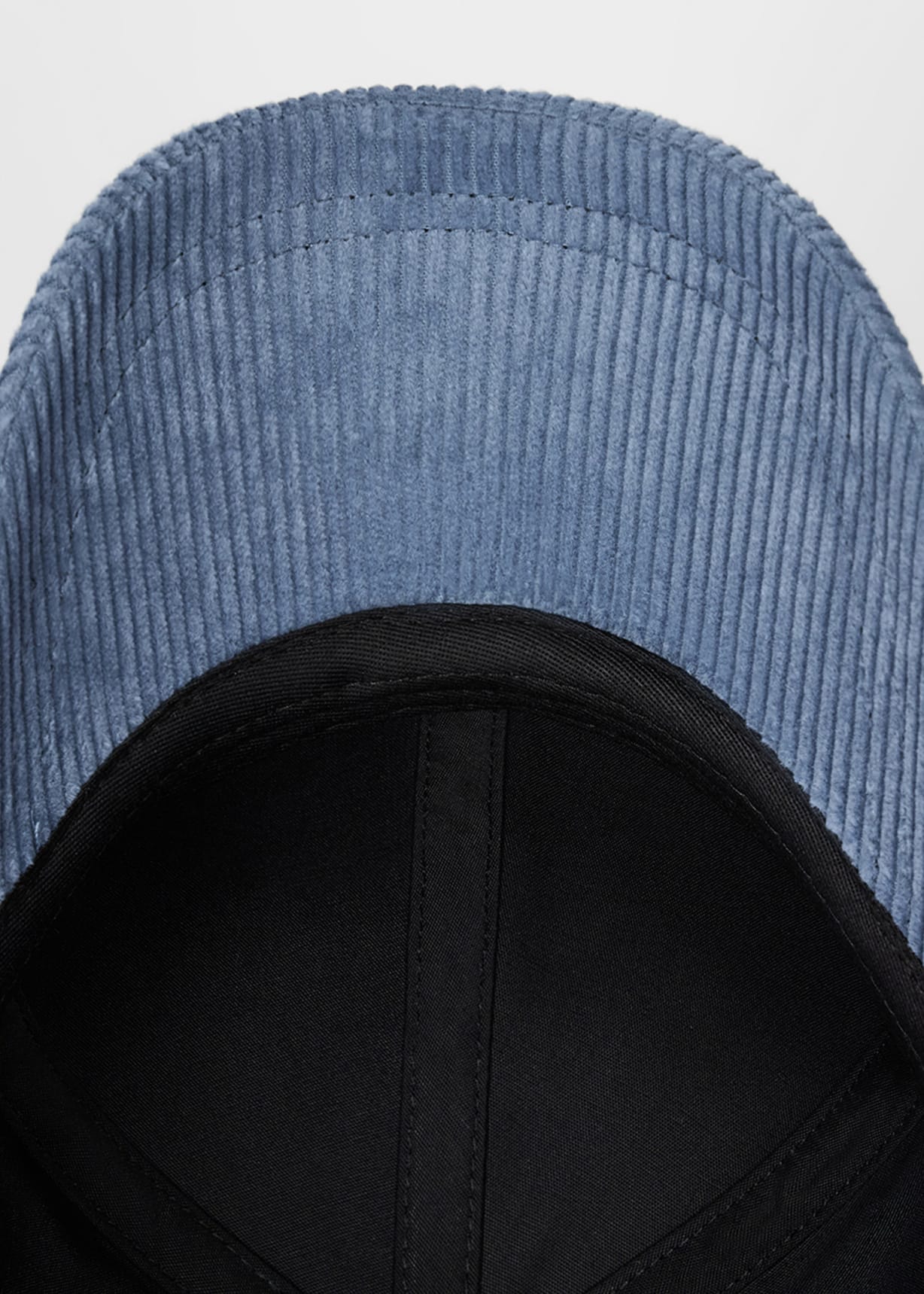 Blue Corduroy Baseball Cap