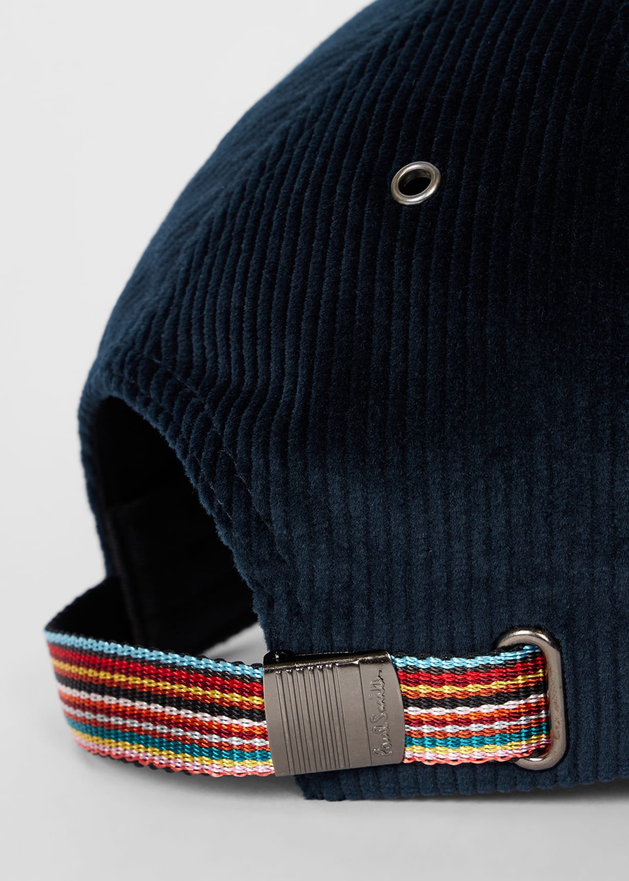 Navy Corduroy Baseball Cap