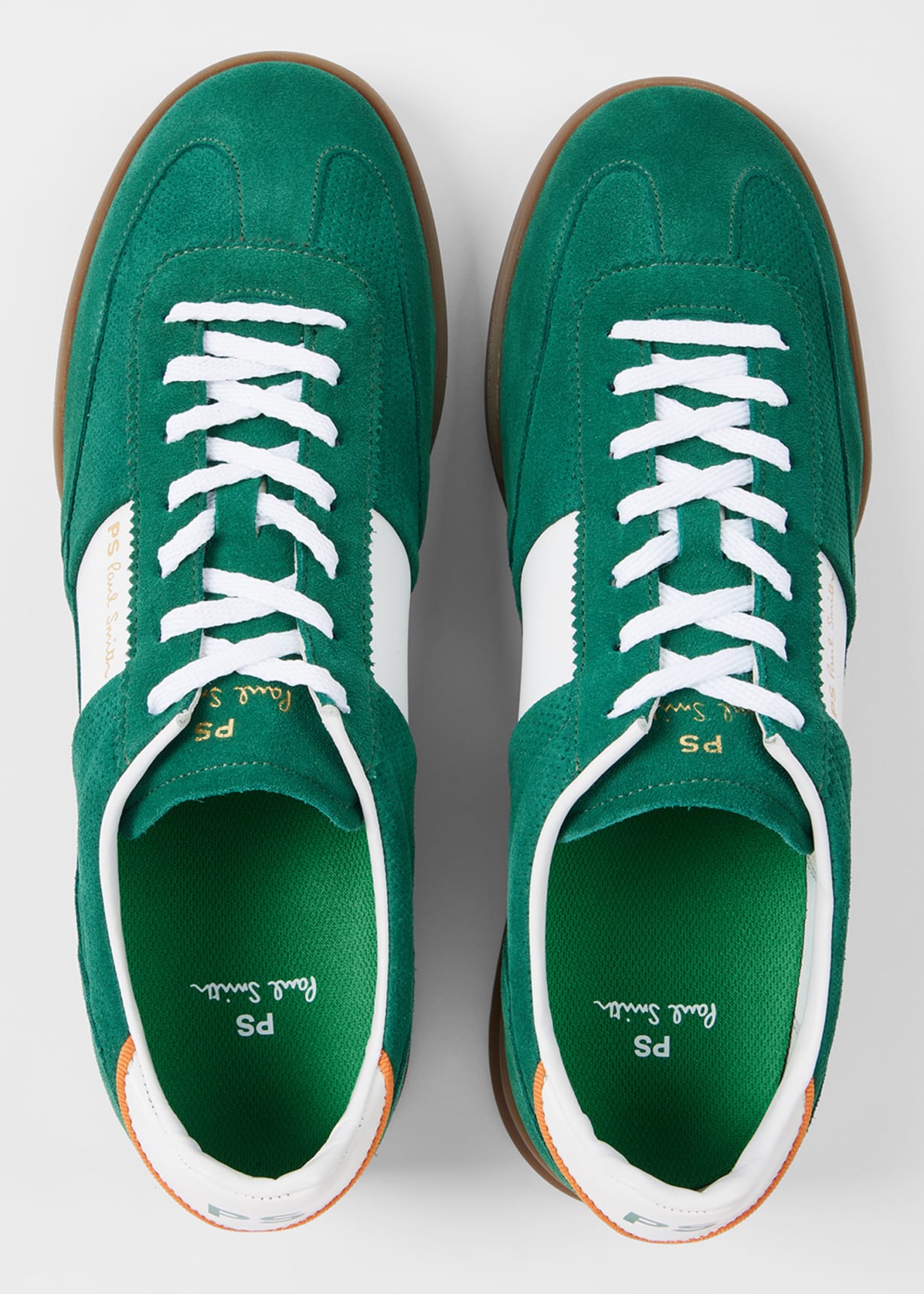 Green Suede 'Dover' Trainers